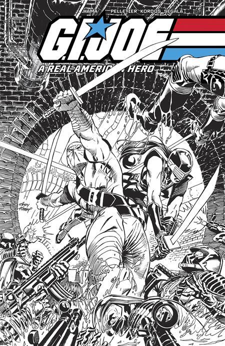 G.I. Joe: A Real American Hero #318 (Andy Kubert B&W Cover) | Fresh Comics