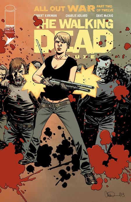 The Walking Dead Deluxe #116 (Charlie Adlard & Dave McCaig Cover ...