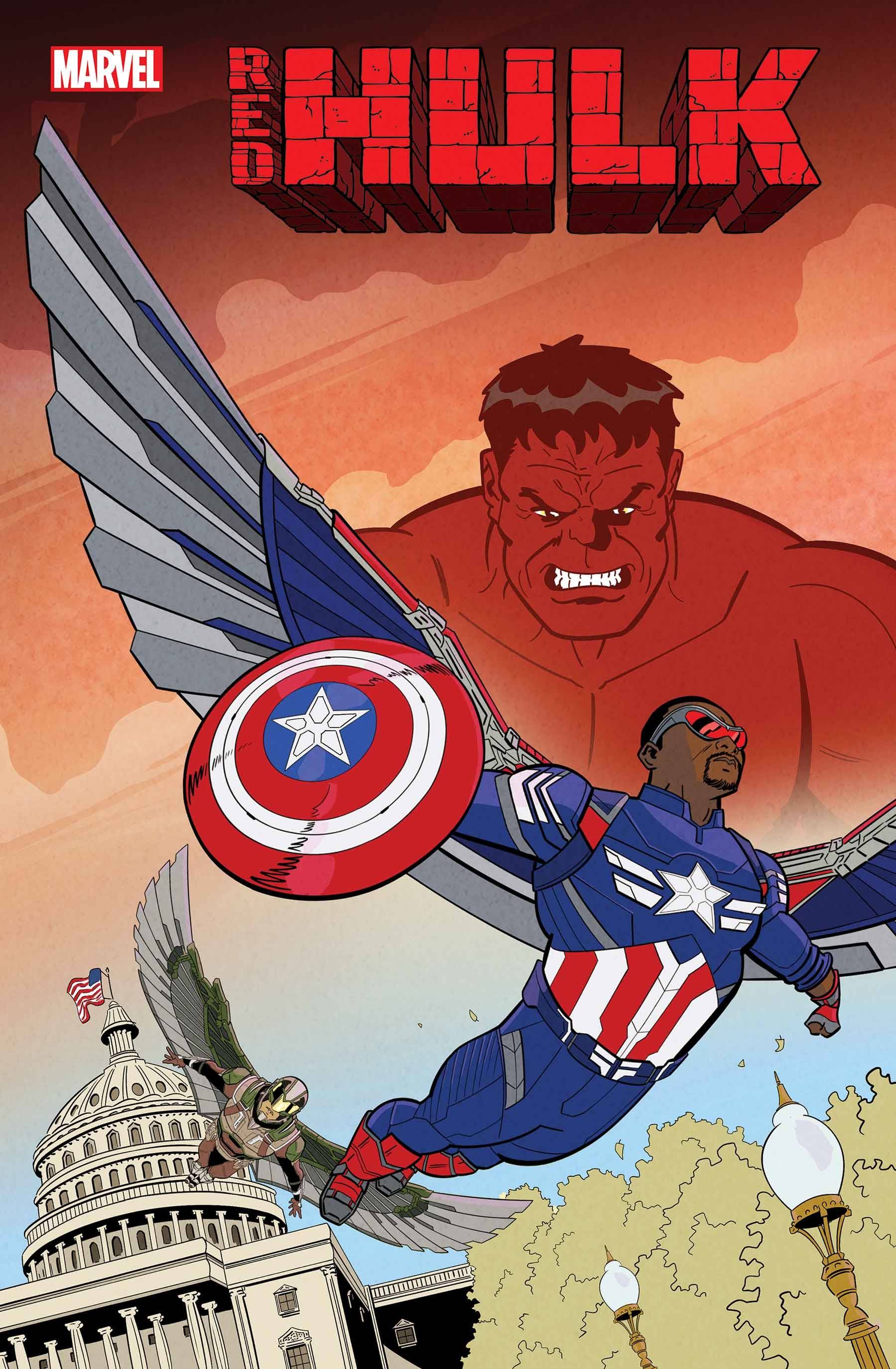 Red Hulk #1 (Jacob Edgar Marvel Studios Cover) | Fresh Comics