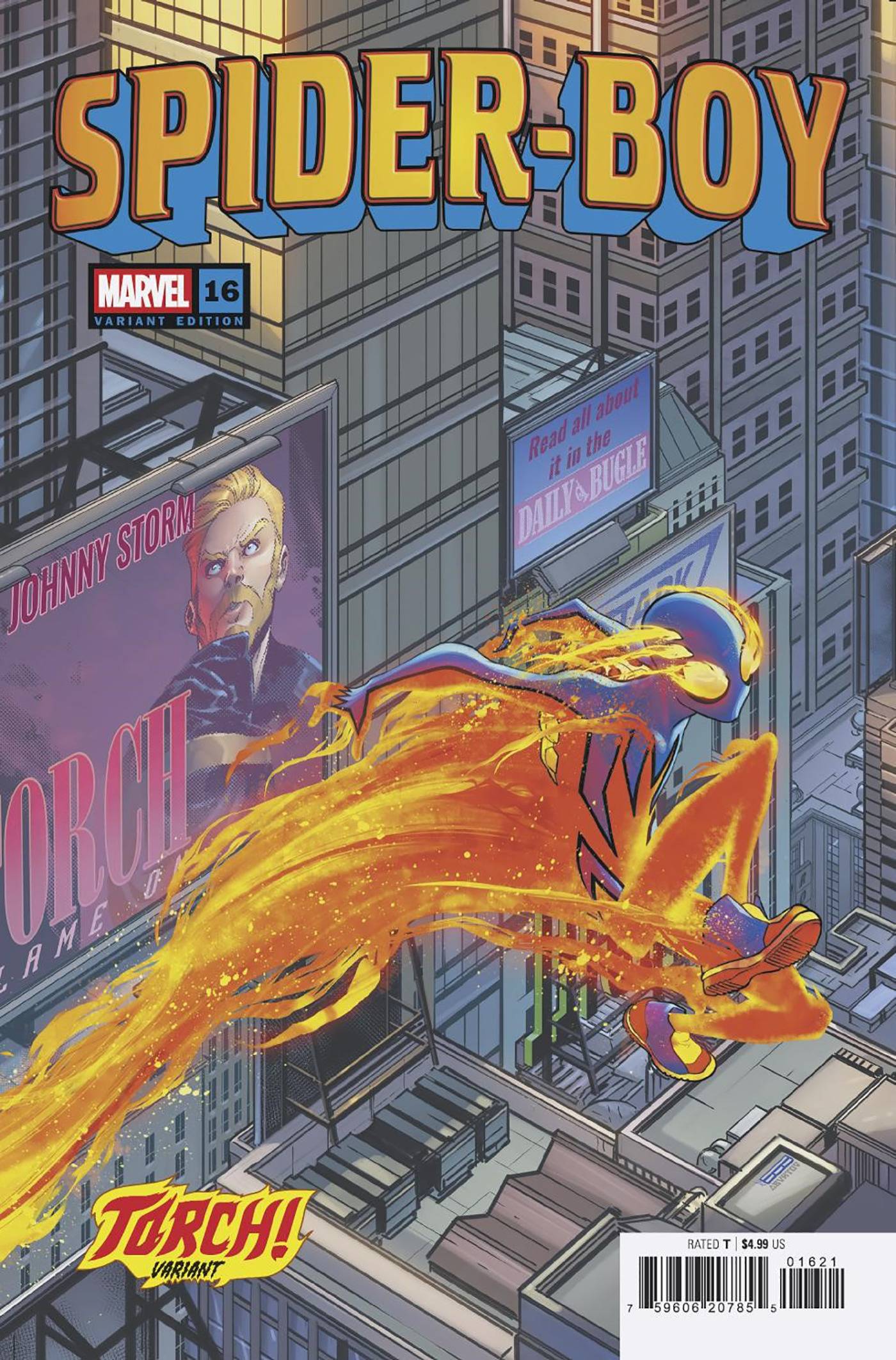 Spider-Boy #16 (David Baldeon Torch Cover) | Fresh Comics