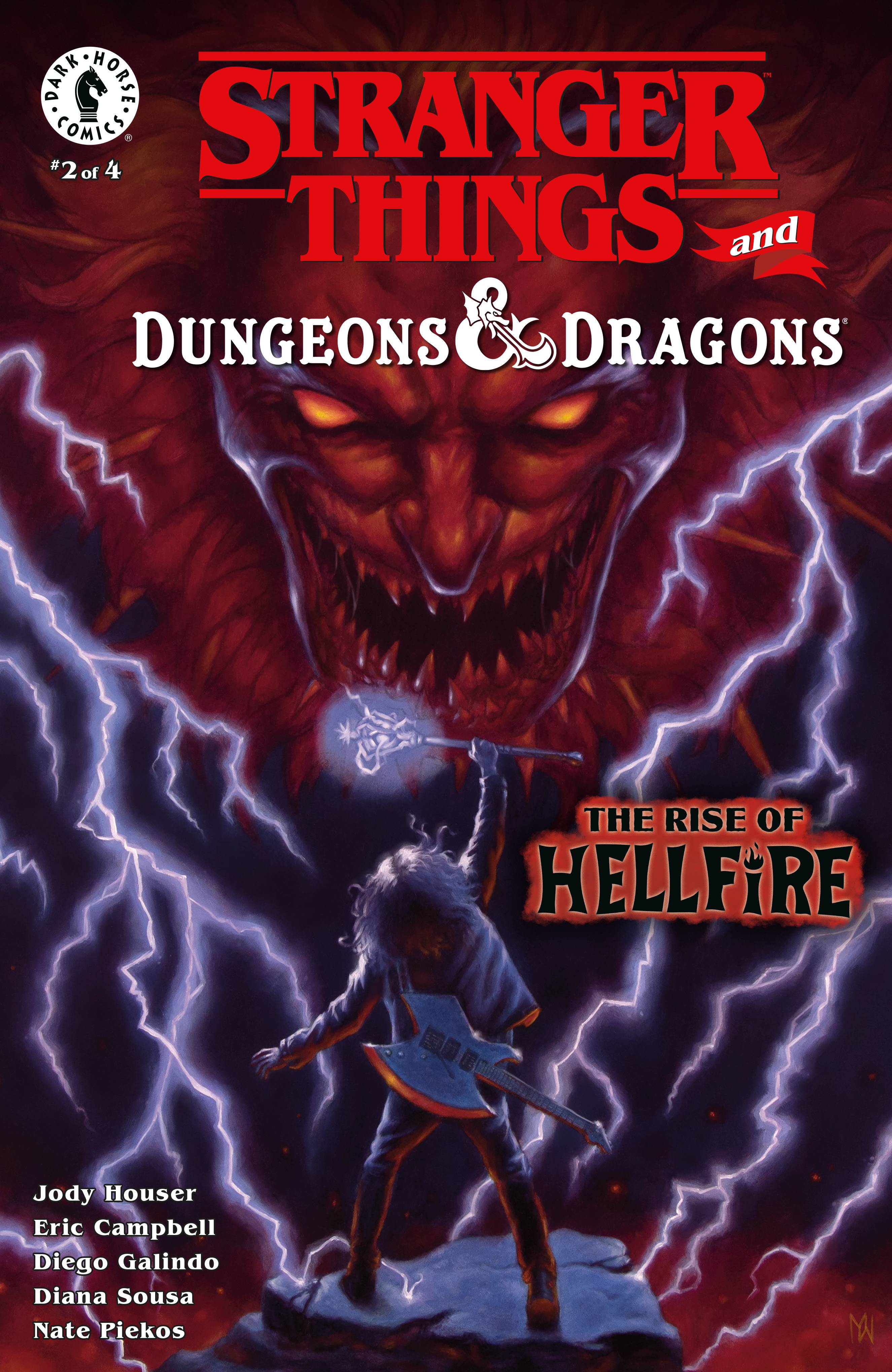Stranger Things and Dungeons & Dragons: The Rise of Hellfire #2 (Wohl ...