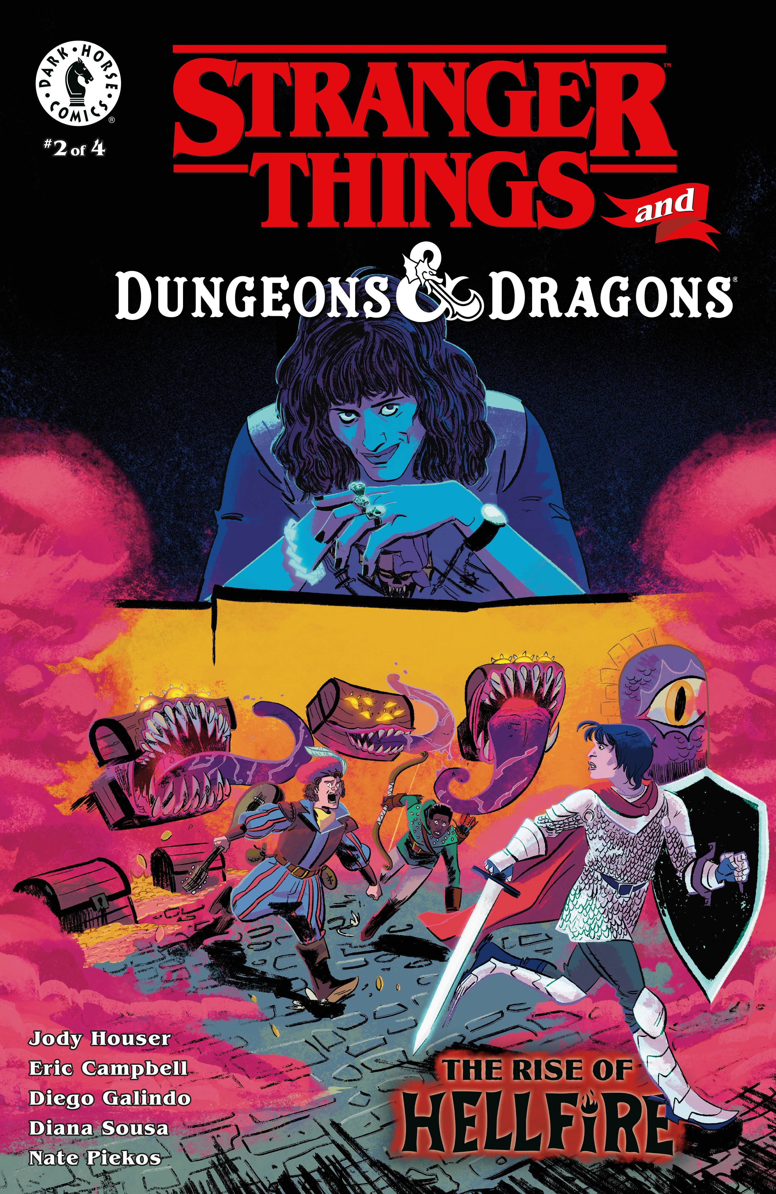 Stranger Things and Dungeons & Dragons: The Rise of Hellfire #2 (Knight ...