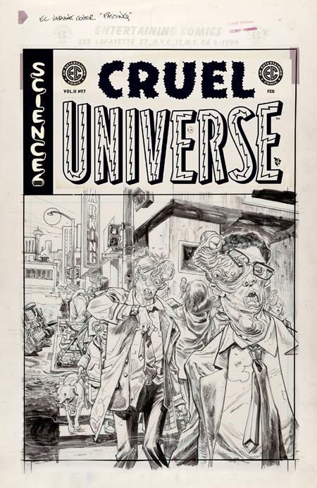 EC: Cruel Universe 2 #7 (1:20 Tom Fowler B&W Artist Edition Cover ...