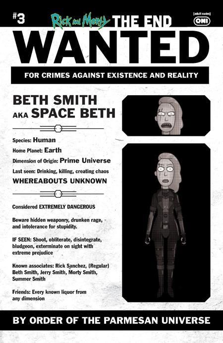 Rick and Morty: The End #3 (1:10 Phil Murphy Most Wanted Cover) | Fresh ...