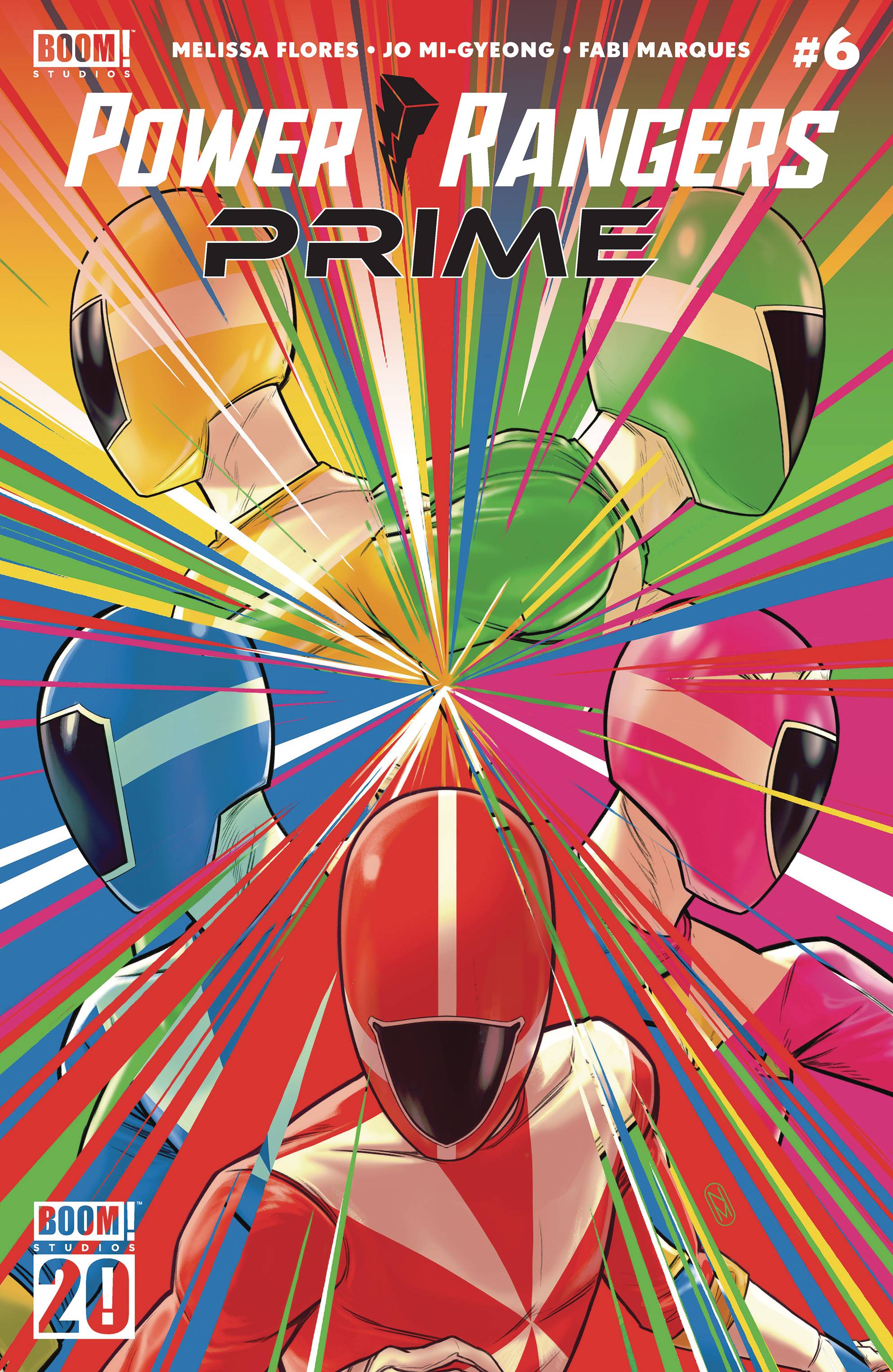 Power Rangers Prime #6 (Malavia Cover) | Fresh Comics