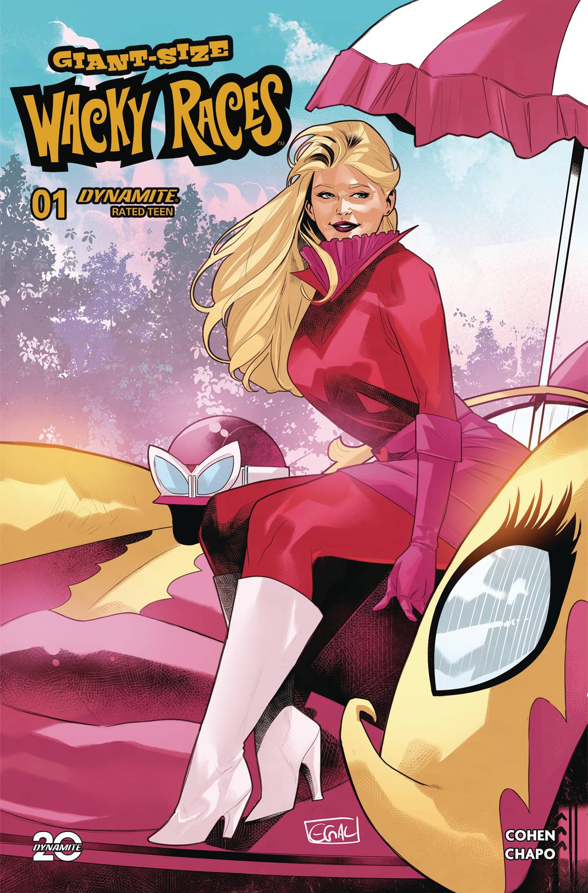 Giant-Sized Wacky Races #1 (Galmon Cover) | Fresh Comics