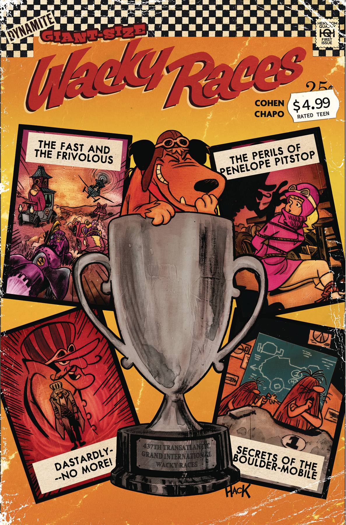 Giant-Sized Wacky Races #1 (Hack Cover) | Fresh Comics