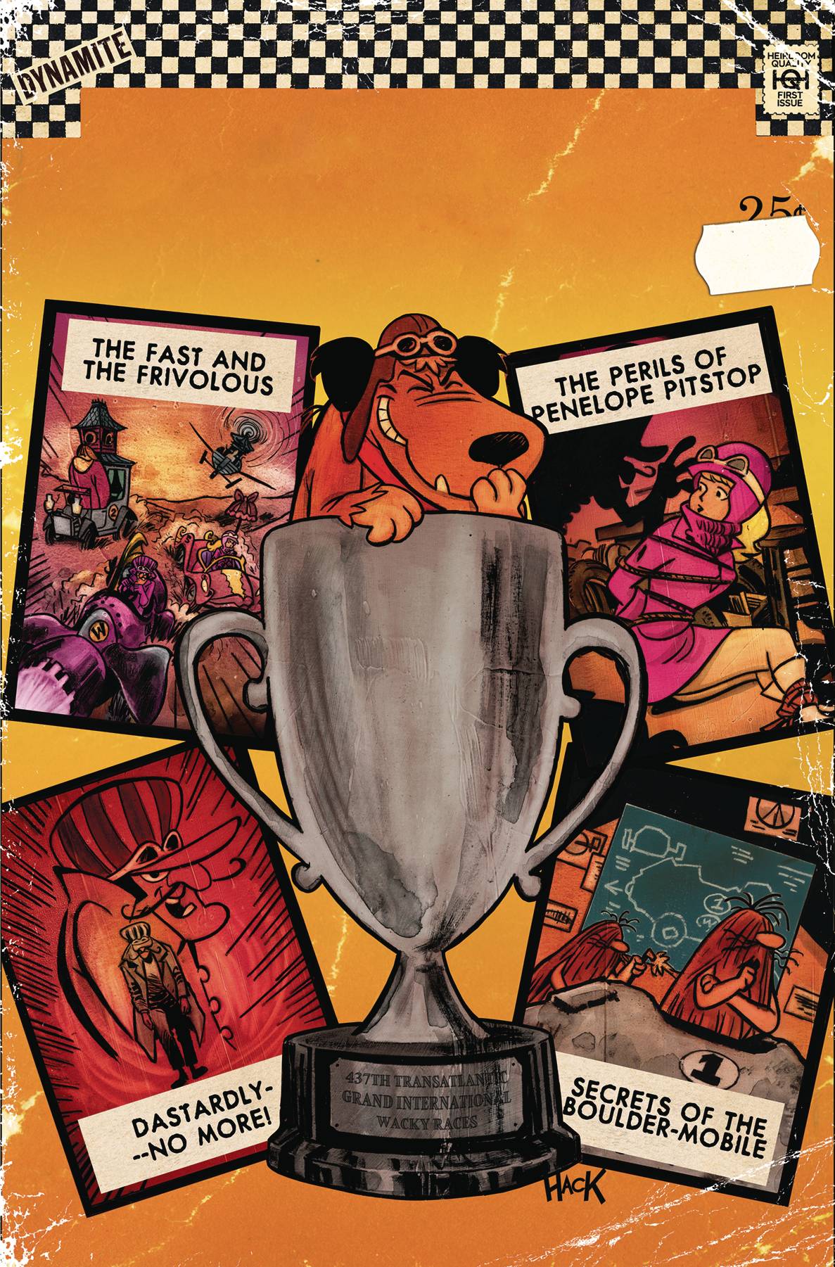 Giant-Sized Wacky Races #1 (15 Copy Hack Virgin Cover) | Fresh Comics