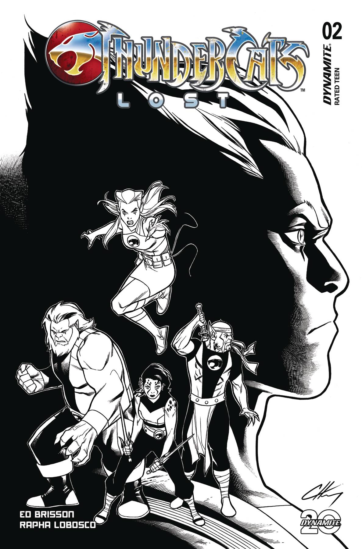 ThunderCats: Lost #2 (10 Copy Henry Line Art Cover) | Fresh Comics