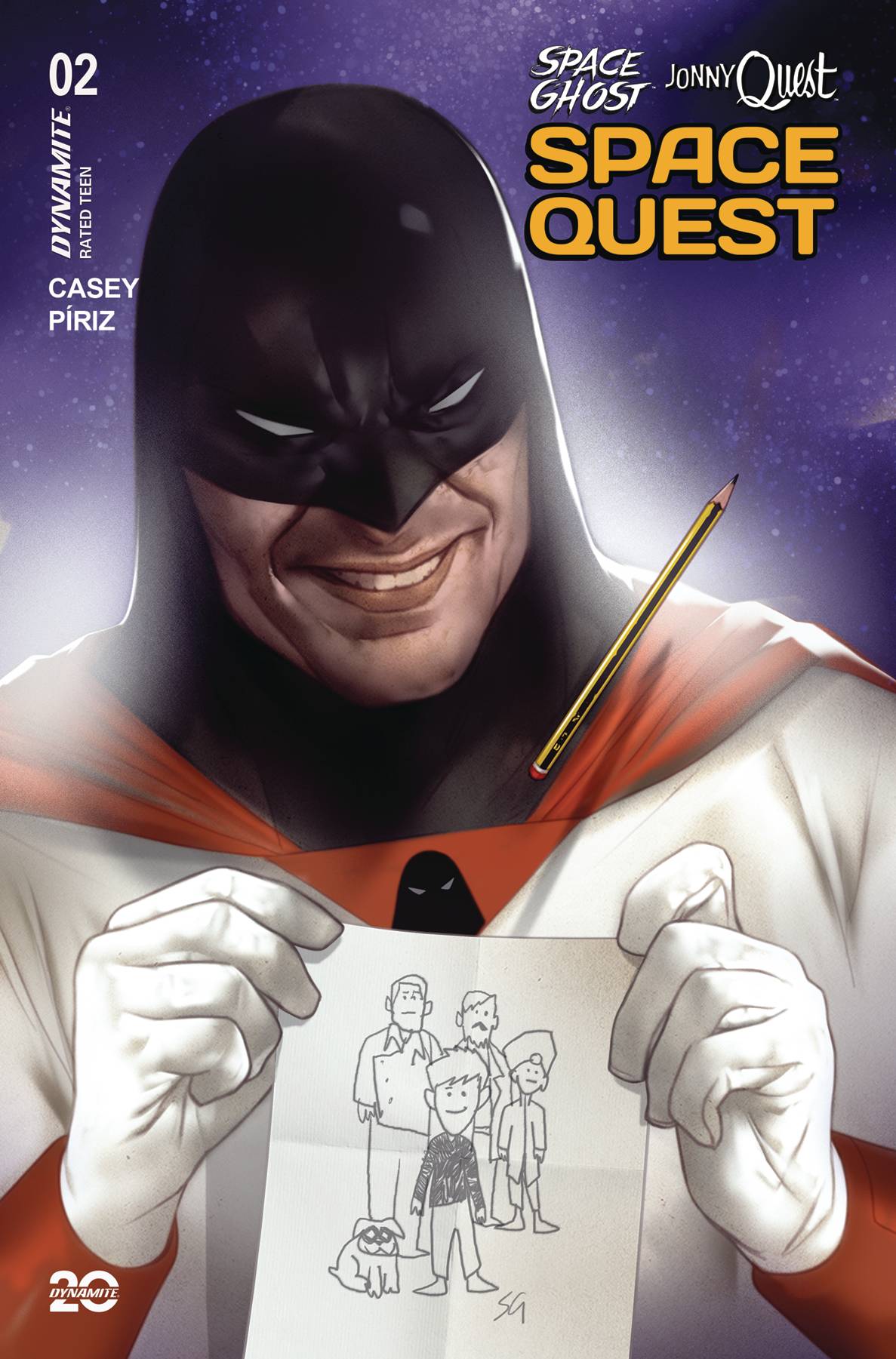 Space Ghost / Jonny Quest: Space Quest #2 (Oliver Cover) | Fresh Comics