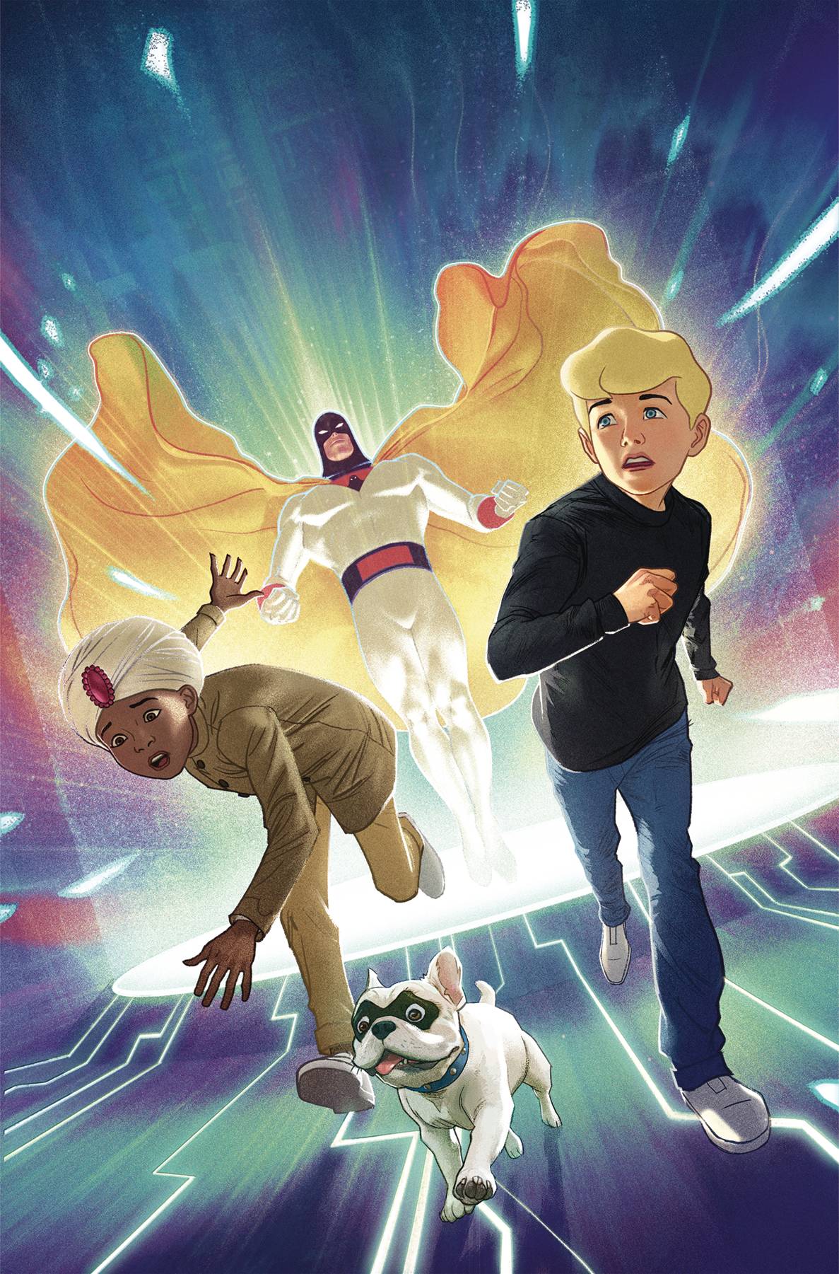 Space Ghost / Jonny Quest: Space Quest #2 (Middleton Metal Cover) | Fresh Comics