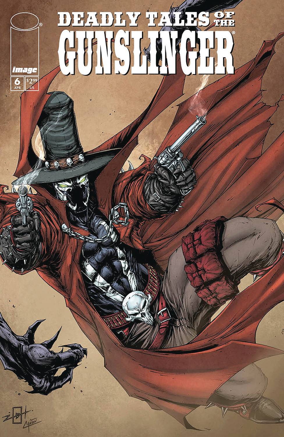 Spawn: Deadly Tales of the Gunslinger #6 (Uribe Cover) | Fresh Comics