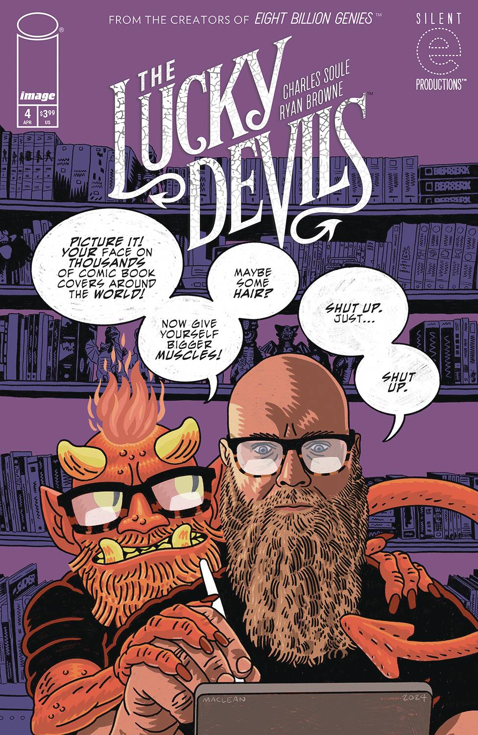 The Lucky Devils #4 (MacLean Cover) | Fresh Comics