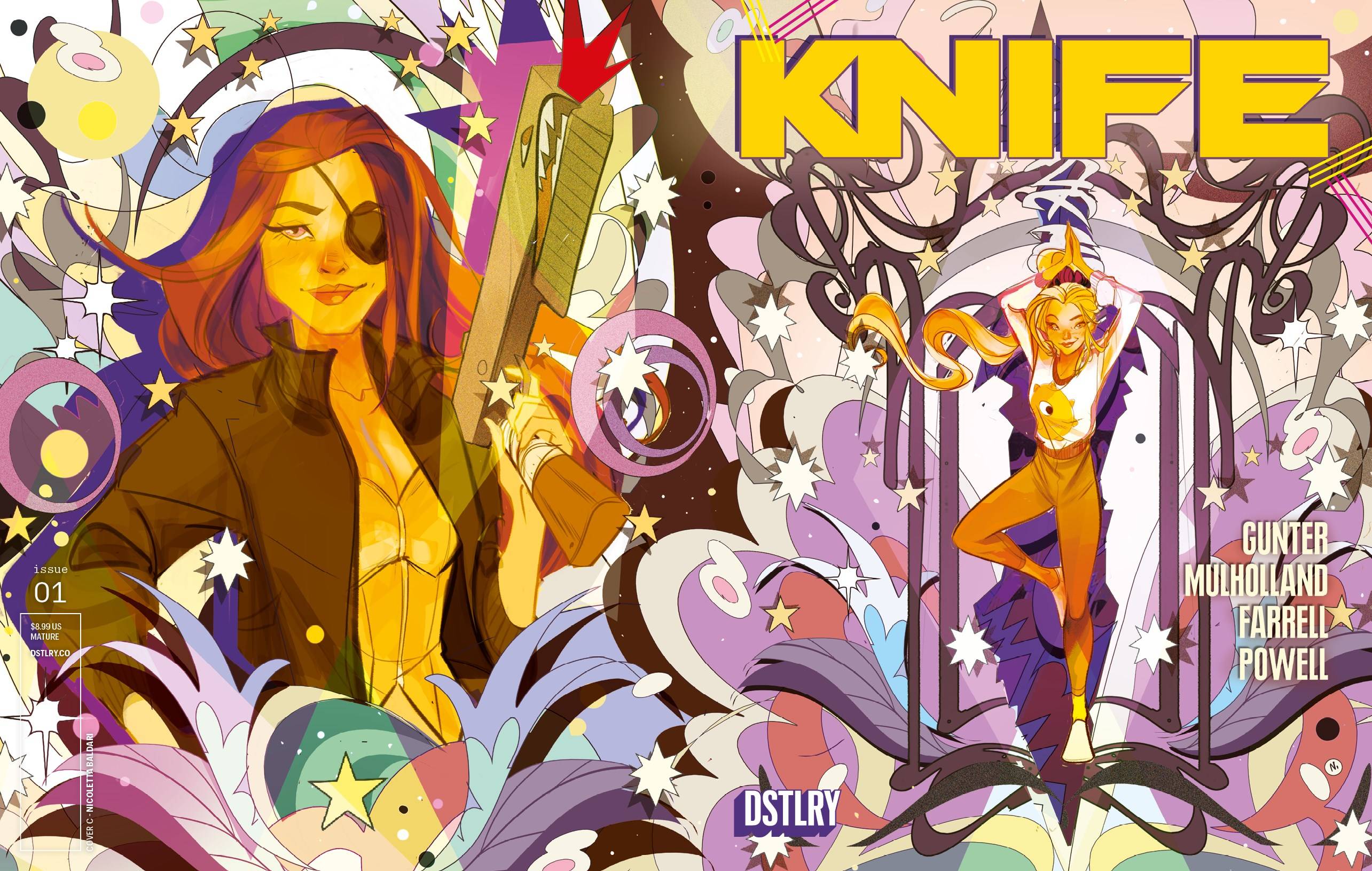 Knife #1 (10 Copy Redacted Cover) | Fresh Comics