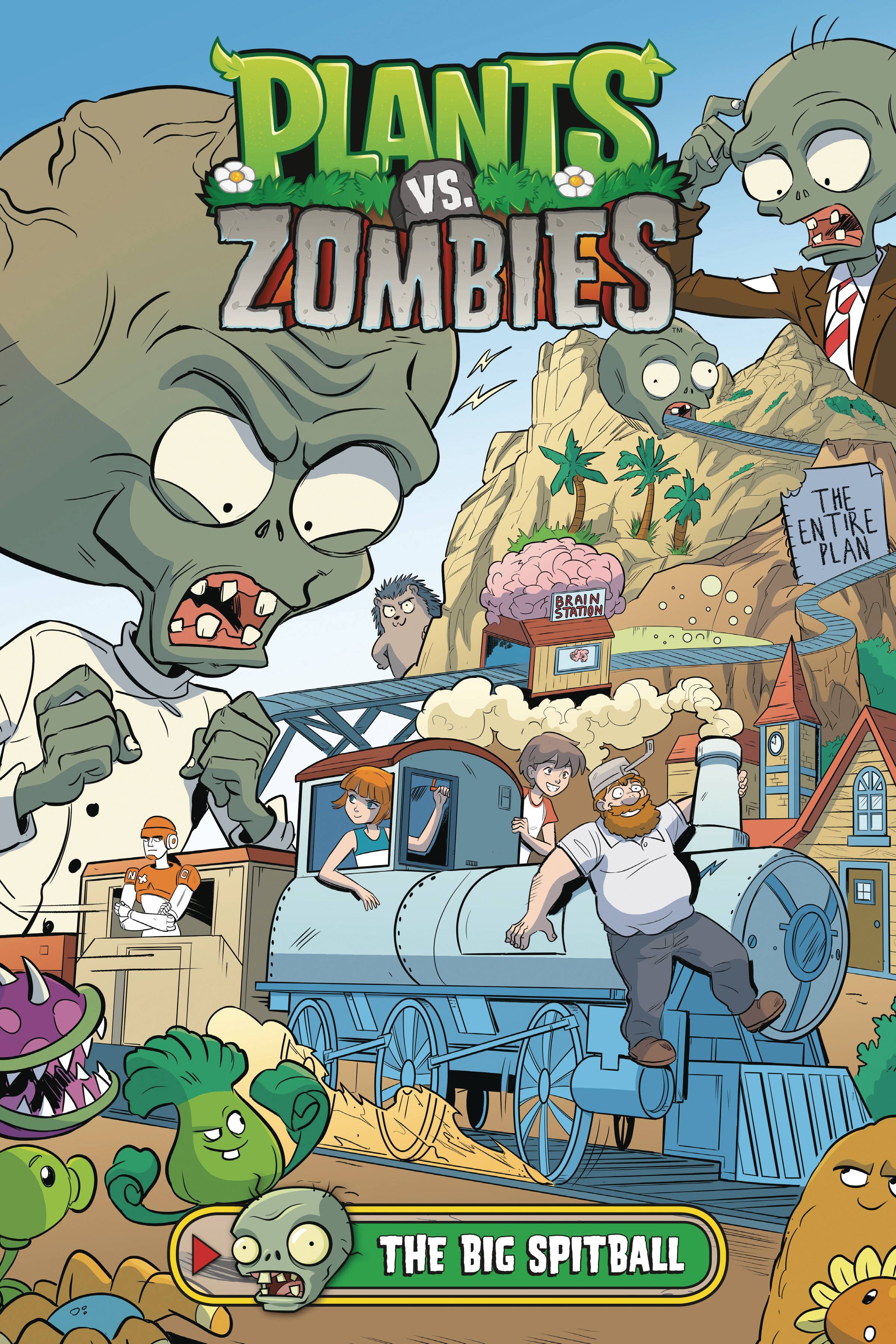Plants vs. Zombies: The Big Spitball | Fresh Comics