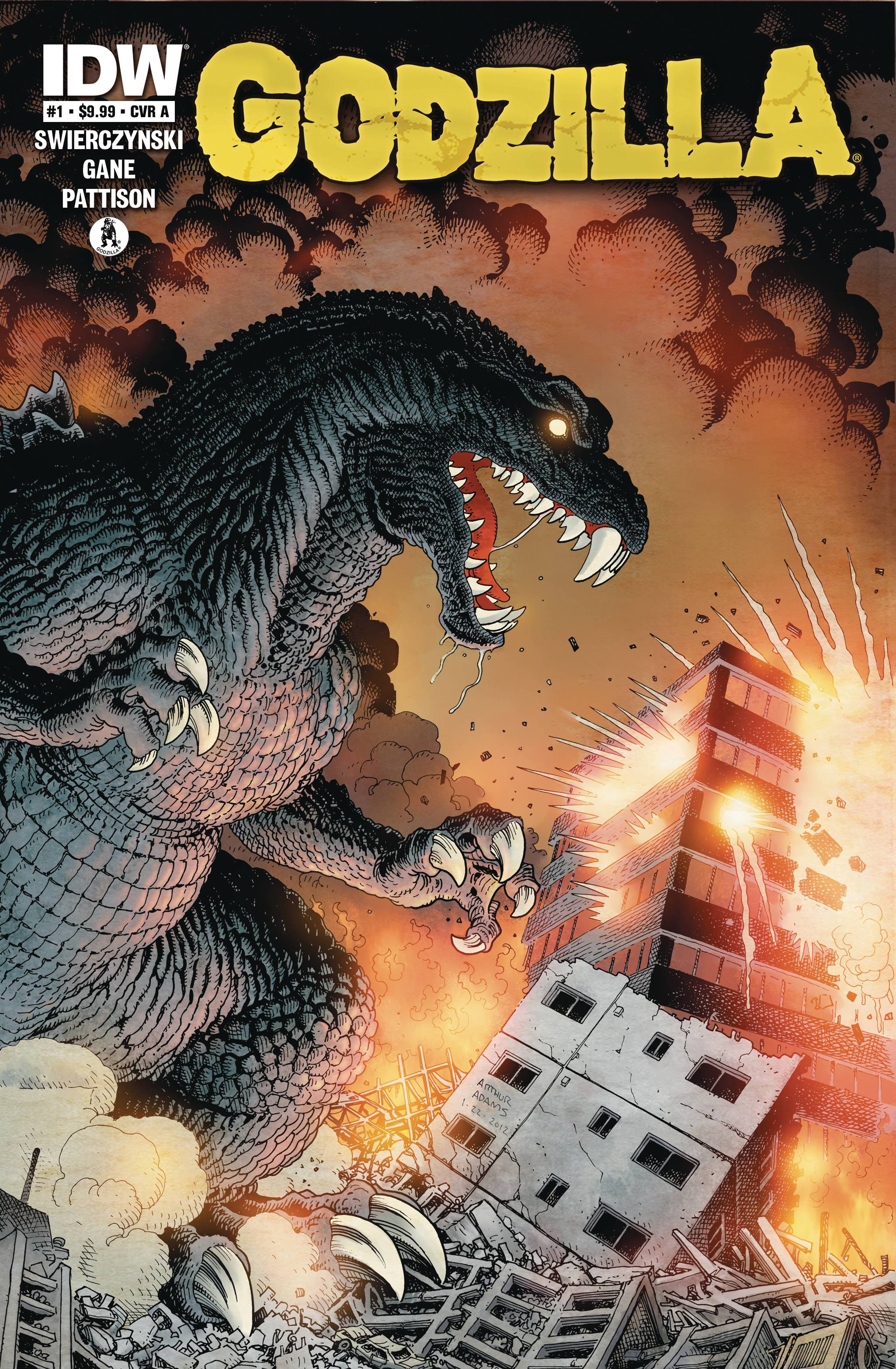 Godzilla: 70th Anniversary Foil Classics #1 | Fresh Comics