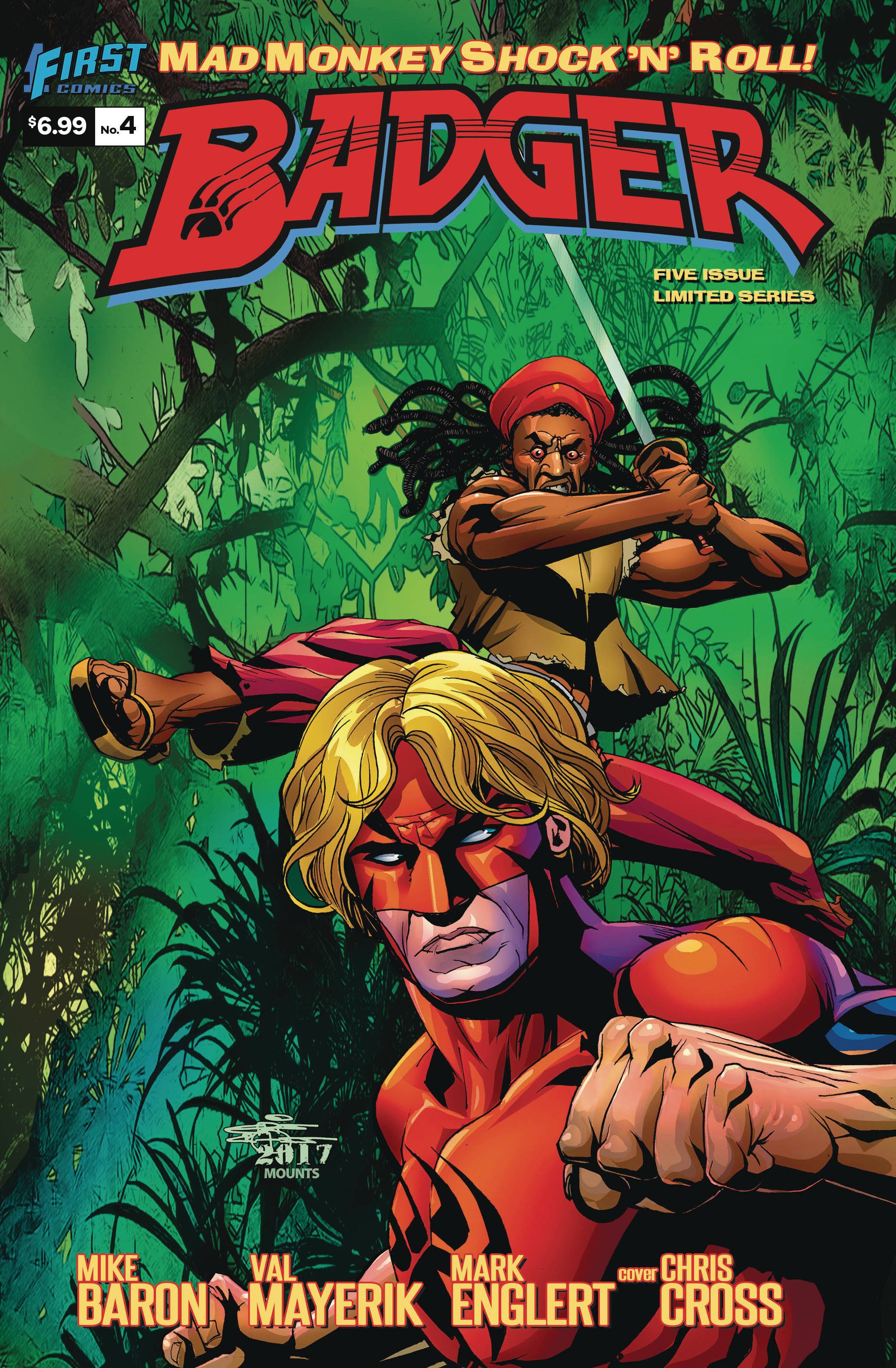 Badger: Mad Monkey Shock 'N' Roll! #4 | Fresh Comics