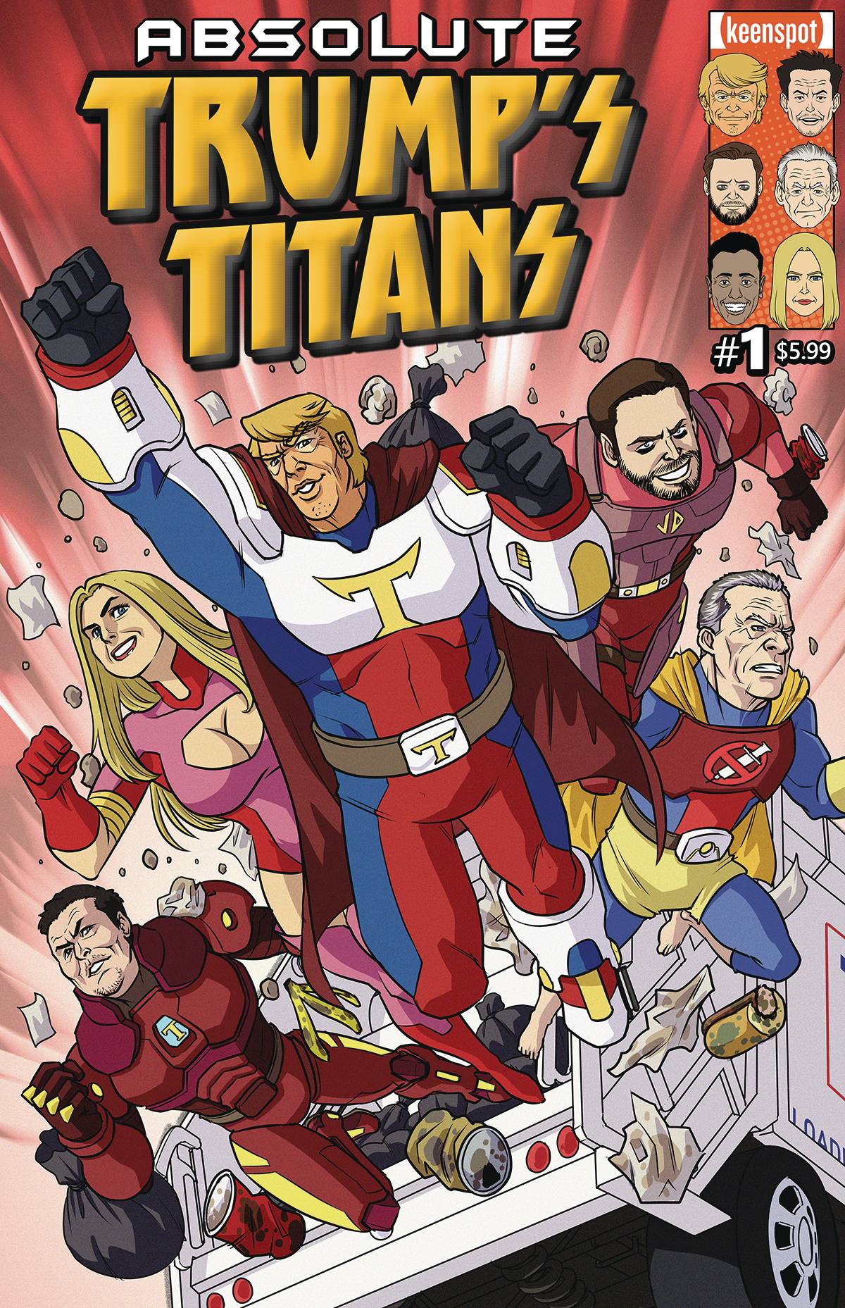 Absolute Trump's Titans #1 (Garbage People Cover) | Fresh Comics