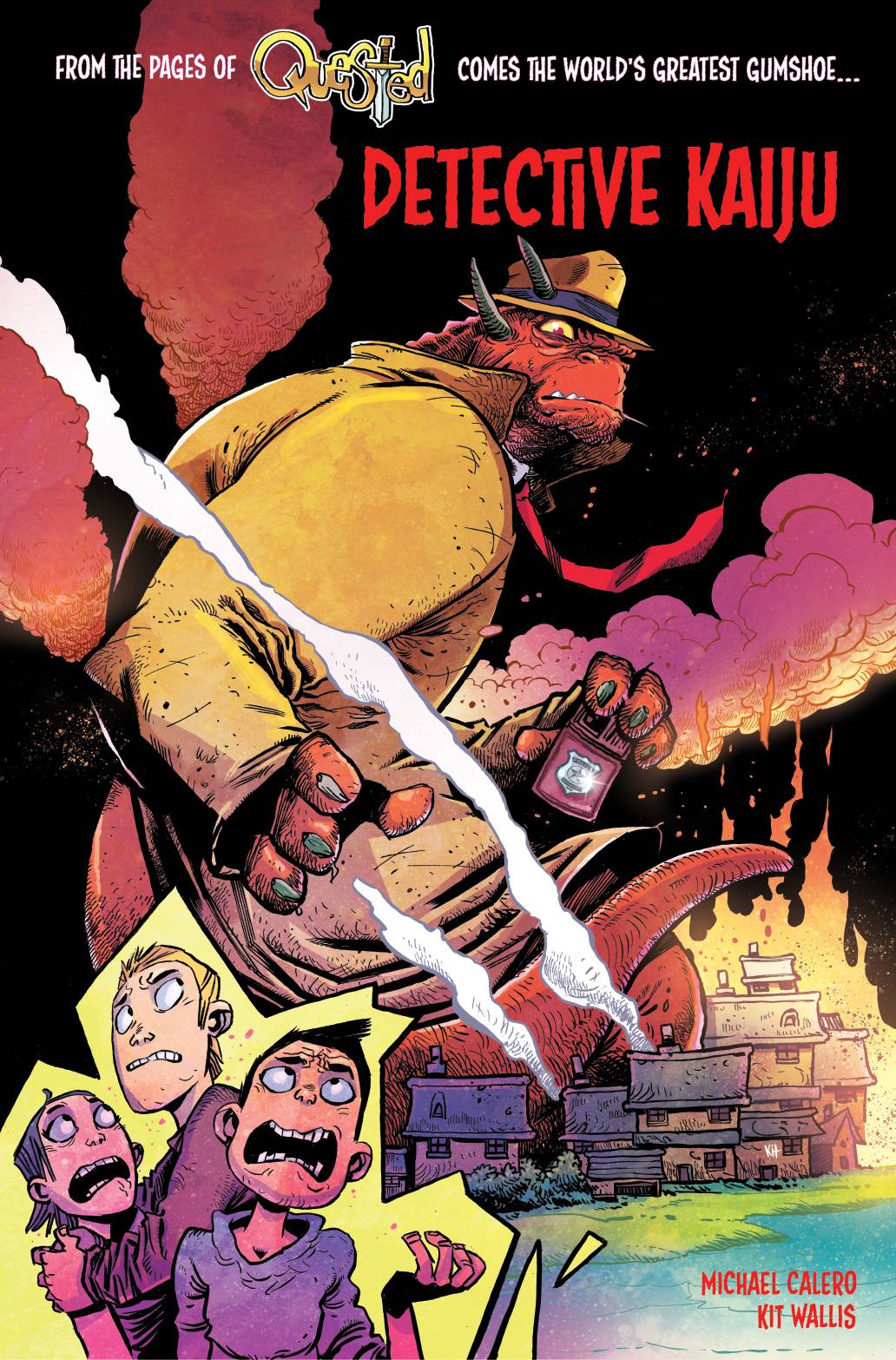Detective Kaiju #1 (Wallis Cover) | Fresh Comics