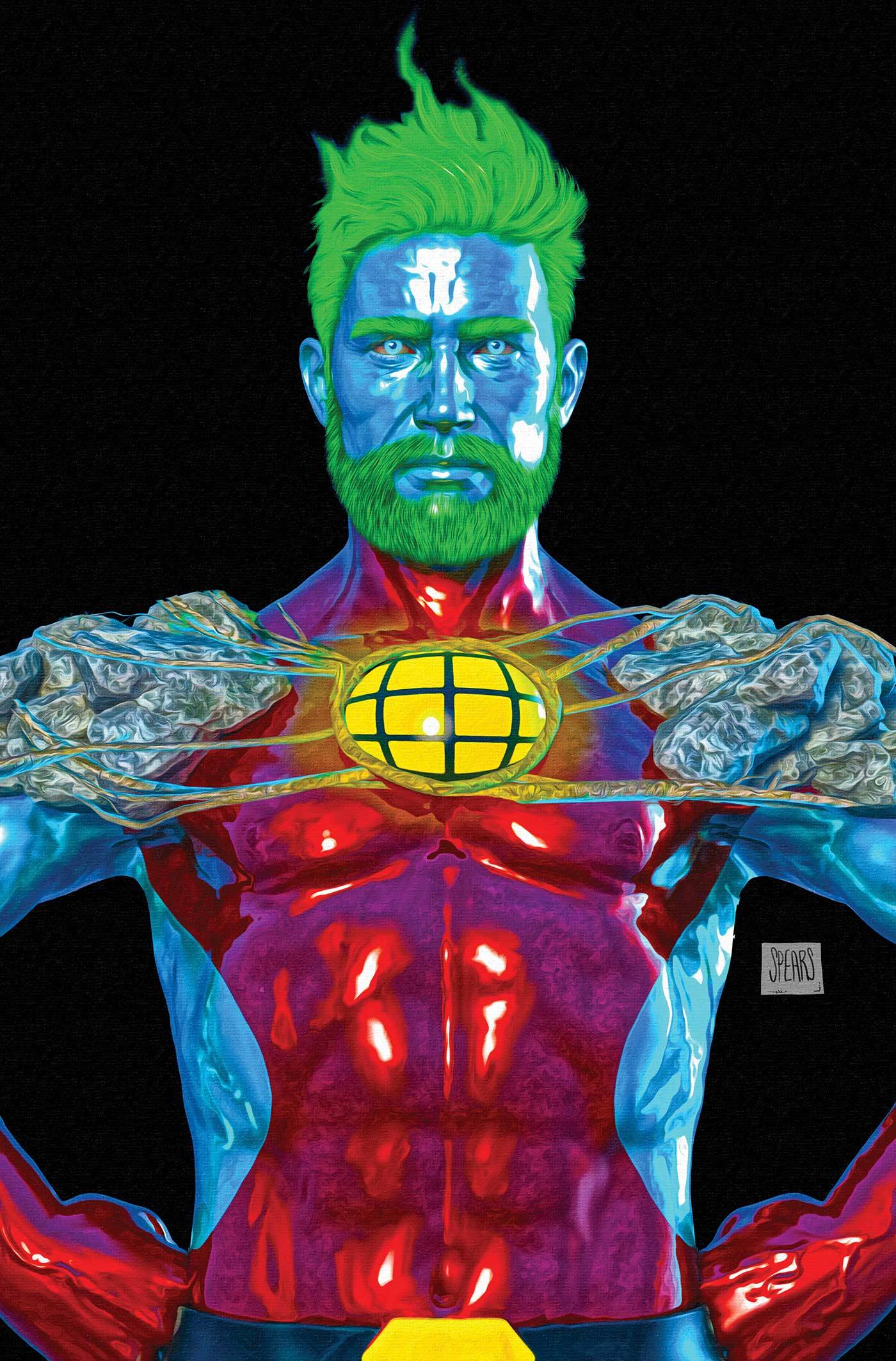 Captain Planet #1 (Spears Black Virgin Foil Cover) | Fresh Comics