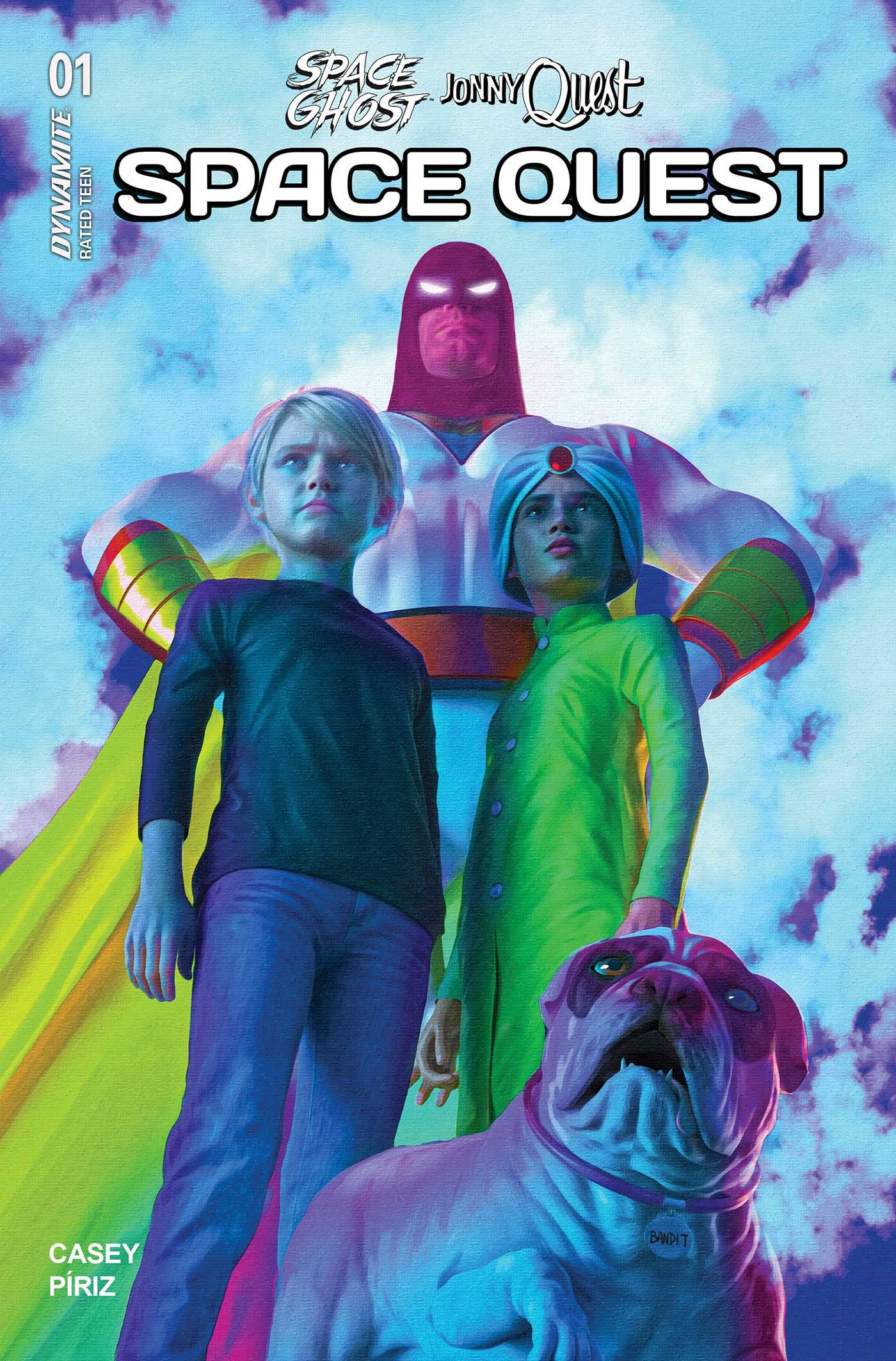 Space Ghost / Jonny Quest: Space Quest #1 (Spear Cover) | Fresh Comics