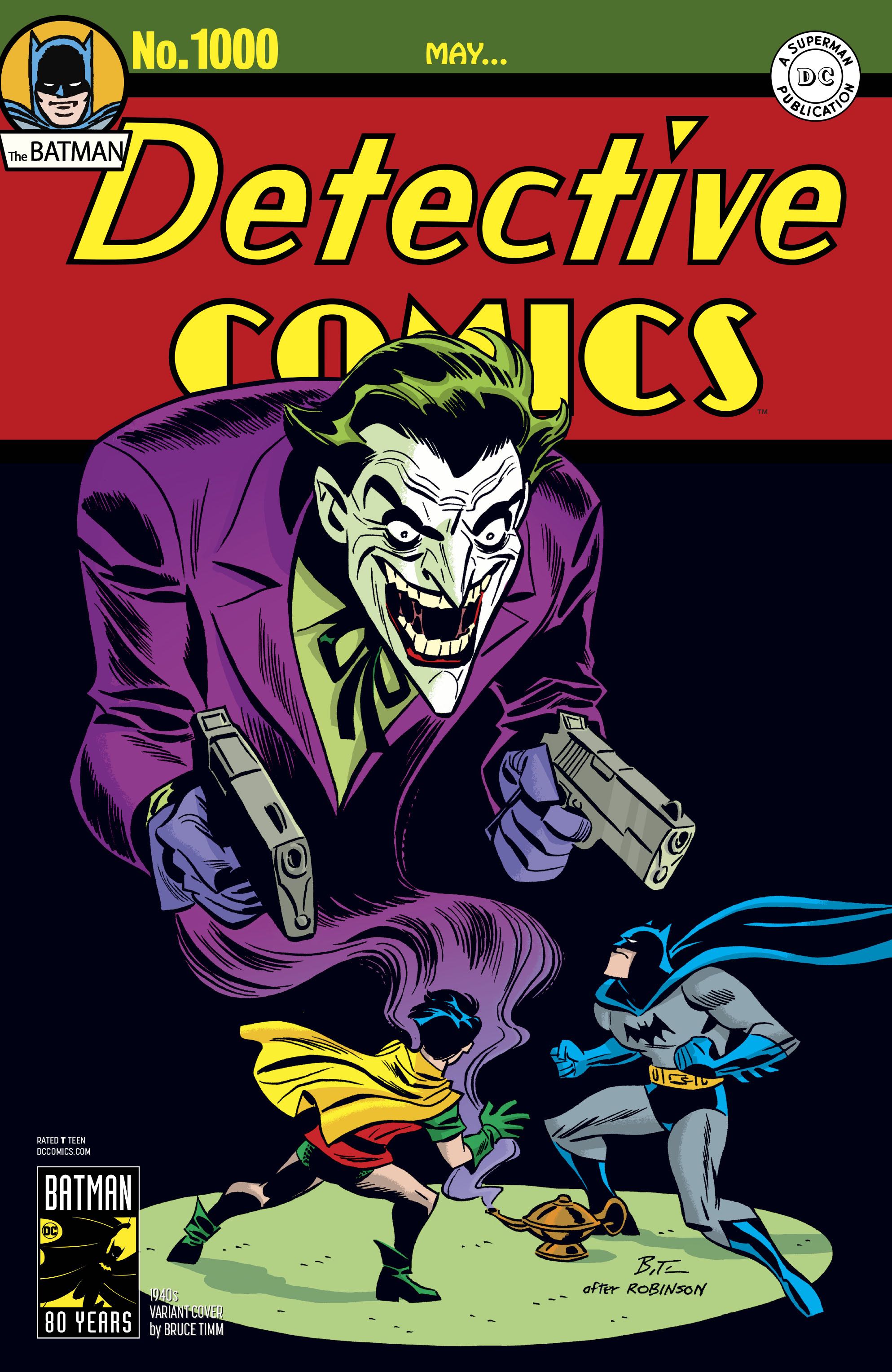 Detective Comics 1000 1940s Cover Fresh Comics Detective Comics 1000 1940s Cover Fresh Comics