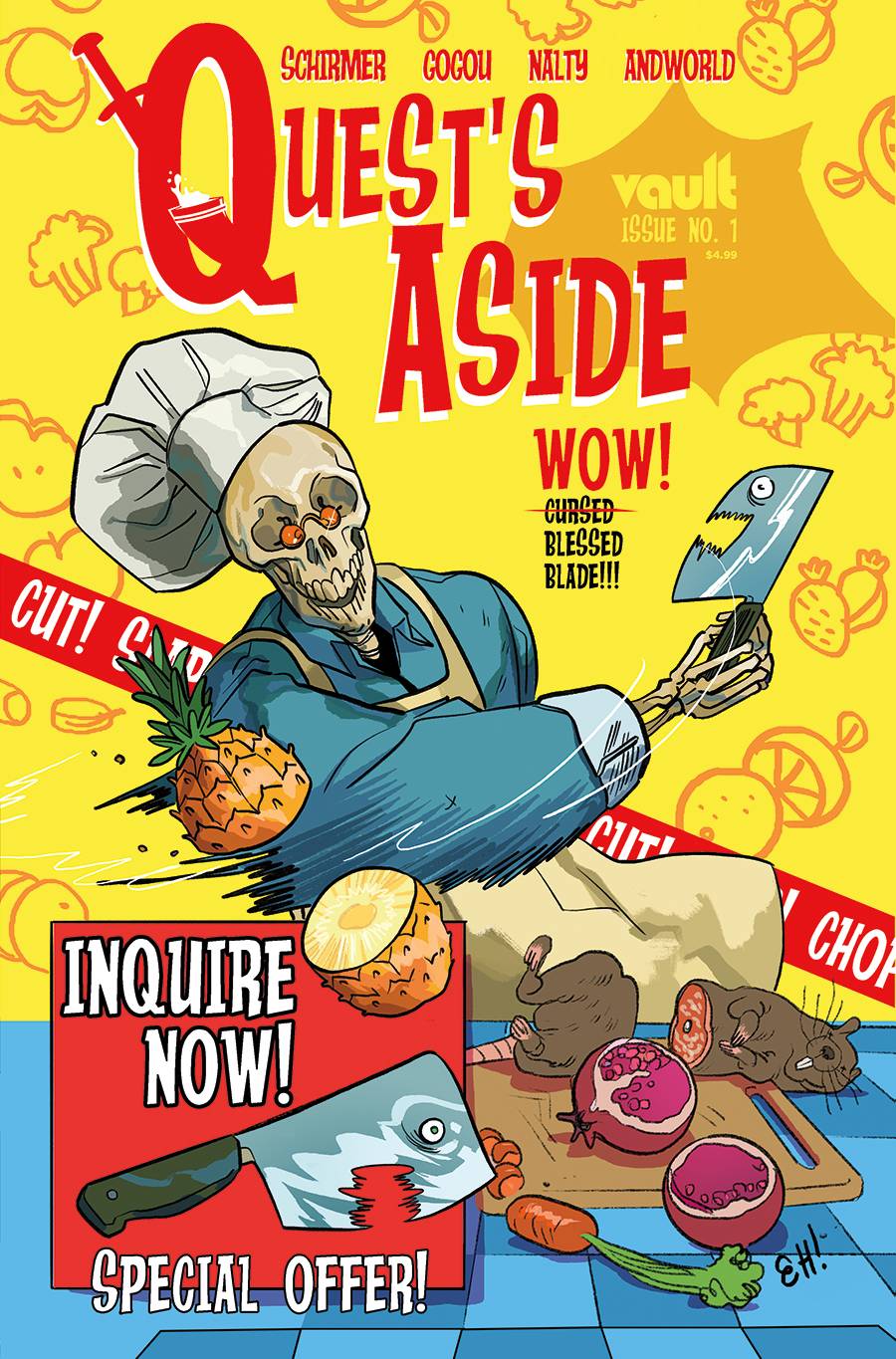 Quests Aside 1 Henderson 75 Copy Cover Fresh Comics