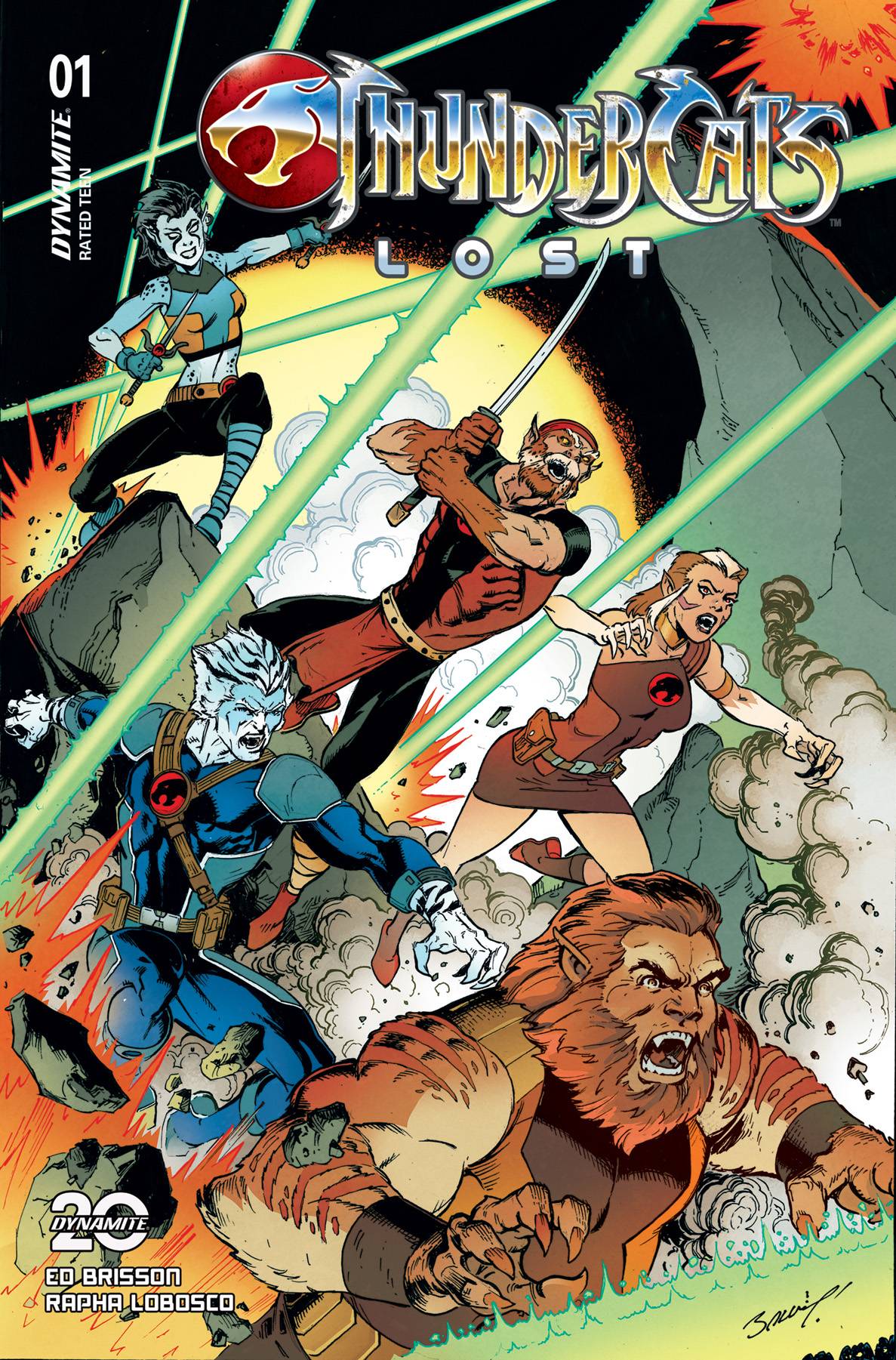 ThunderCats: Lost #1 (10 Copy Bagley Foil Cover) | Fresh Comics