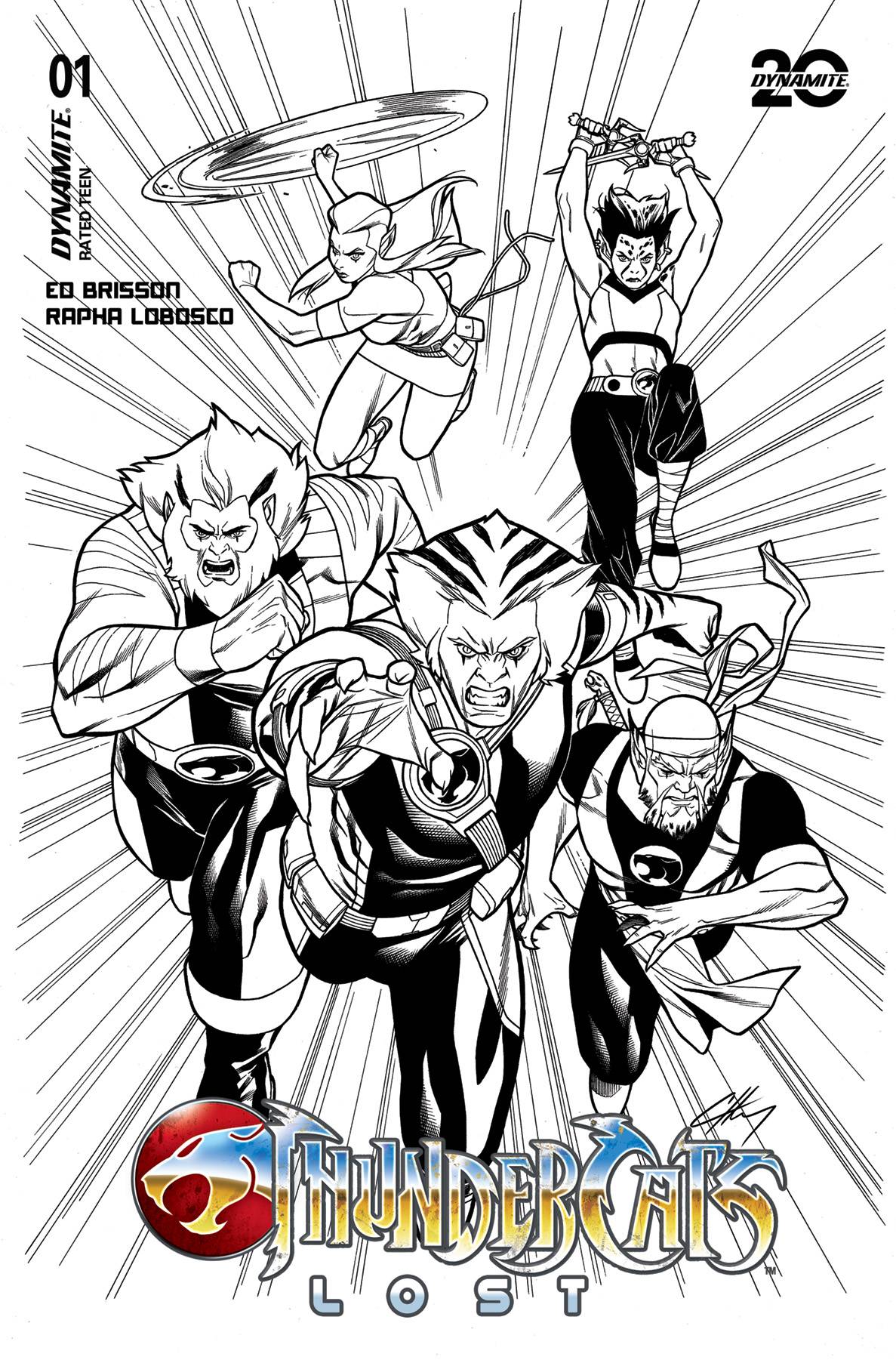 ThunderCats: Lost #1 (10 Copy Henry Line Art Cover) | Fresh Comics