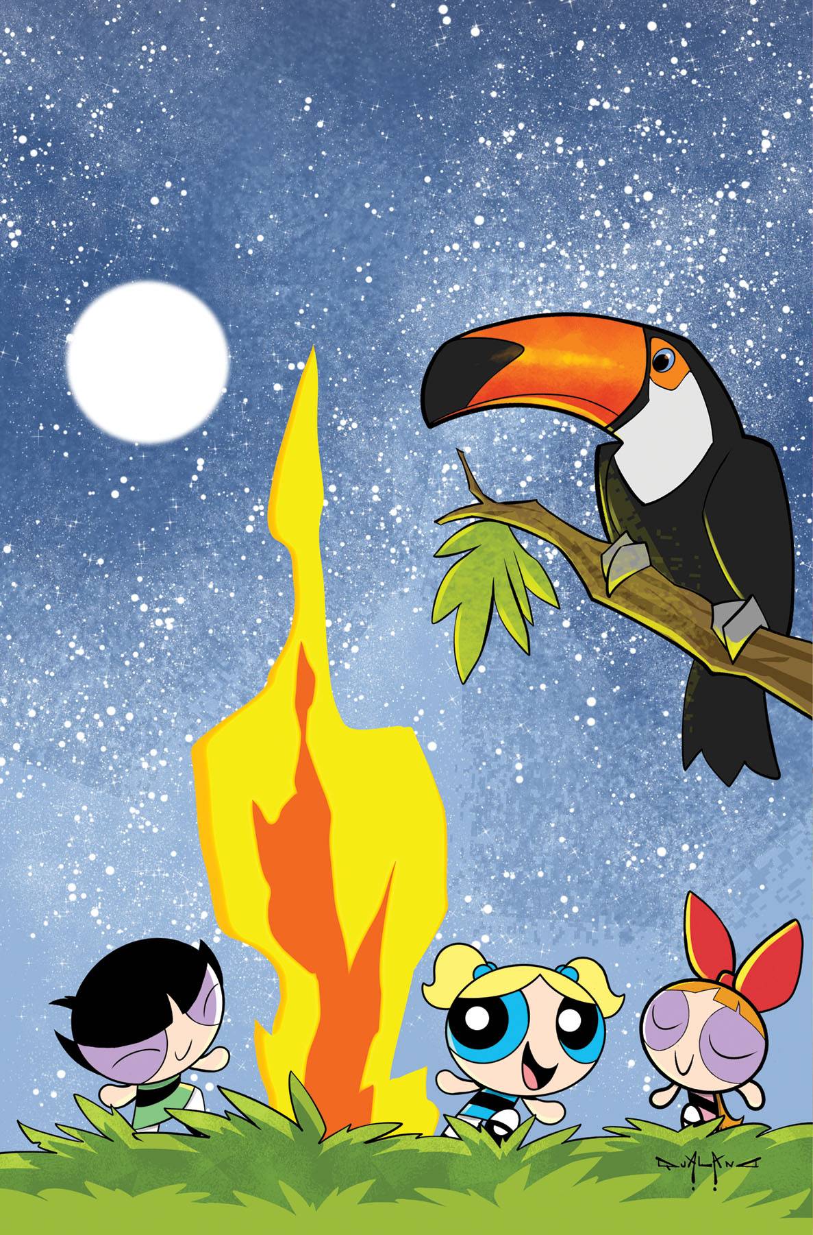 The Powerpuff Girls #9 (10 Copy Qualano Virgin Cover) | Fresh Comics