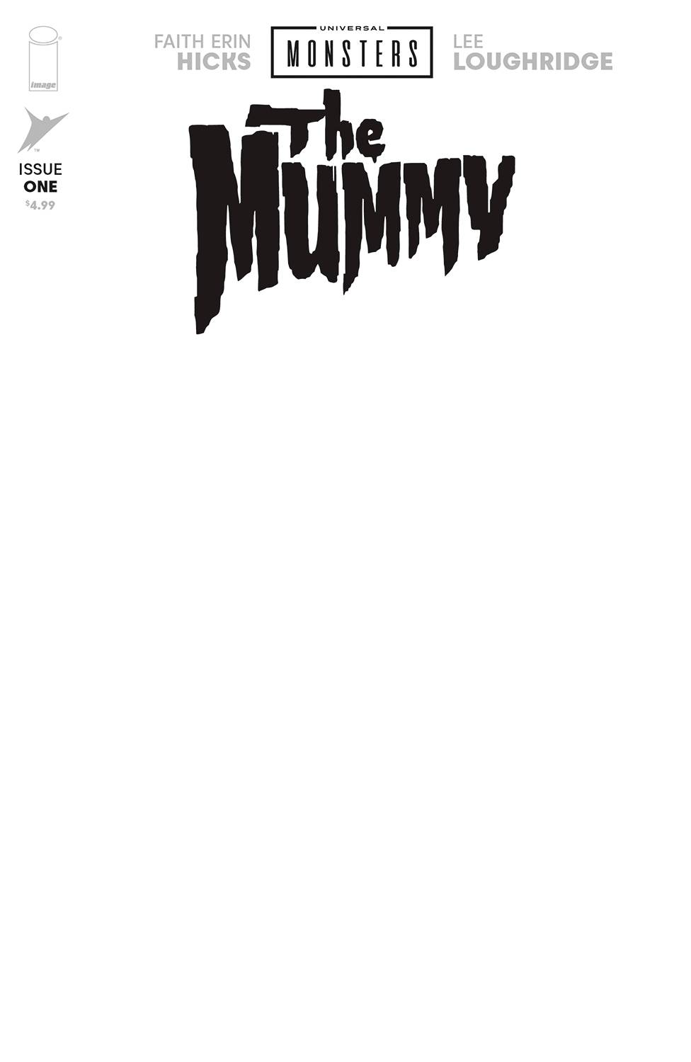 Universal Monsters: The Mummy #1 (Blank Sketch Cover) | Fresh Comics