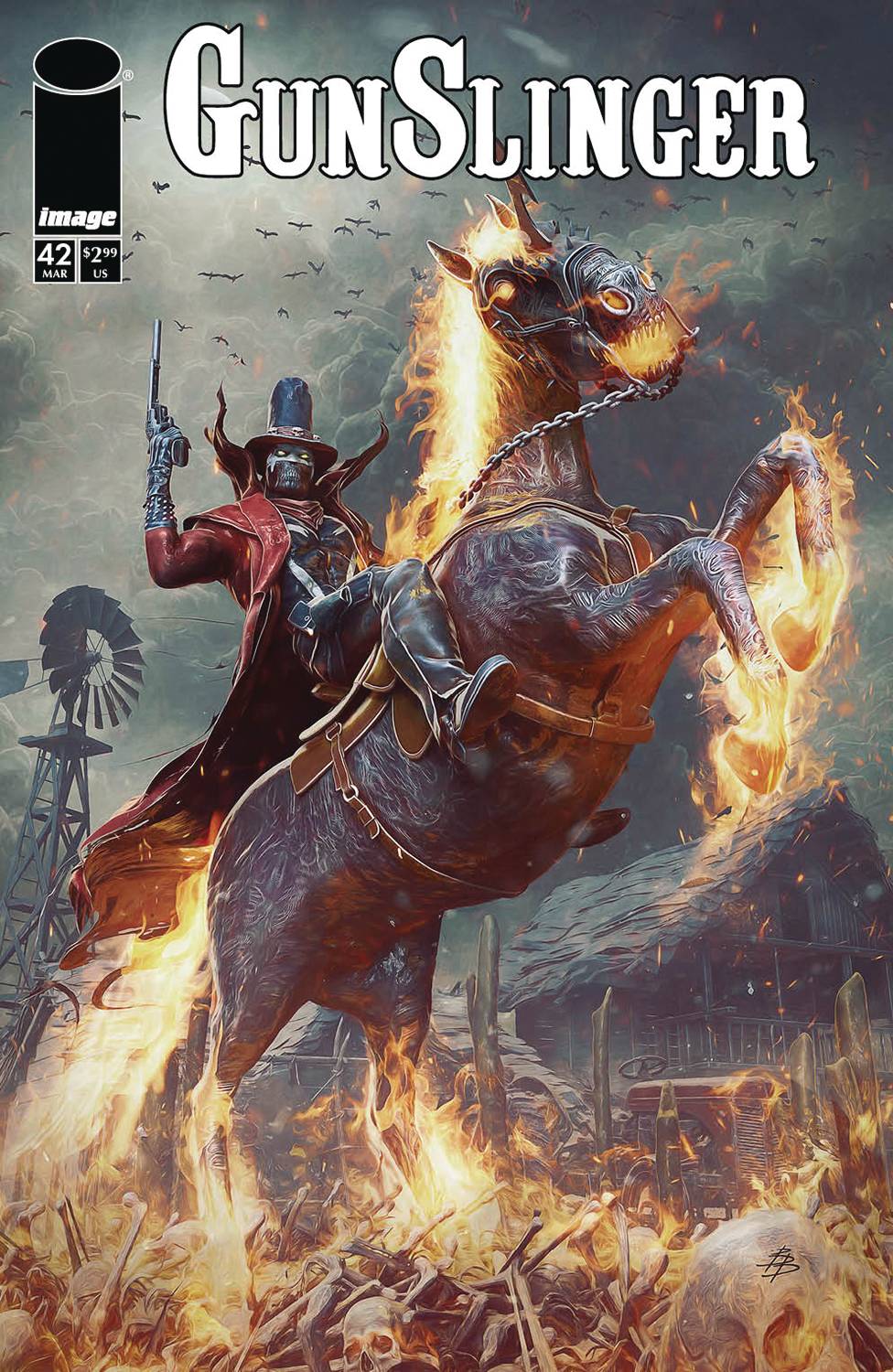 Gunslinger Spawn #42 (Barends Cover) | Fresh Comics