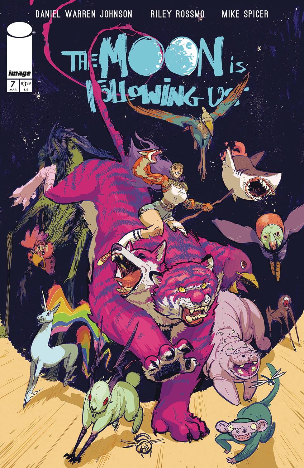 The Moon is Following Us #7 (Rossmo Cover) | Fresh Comics