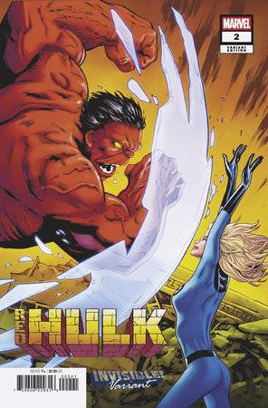 Red Hulk #2 (Greg Land Invisible Cover) | Fresh Comics