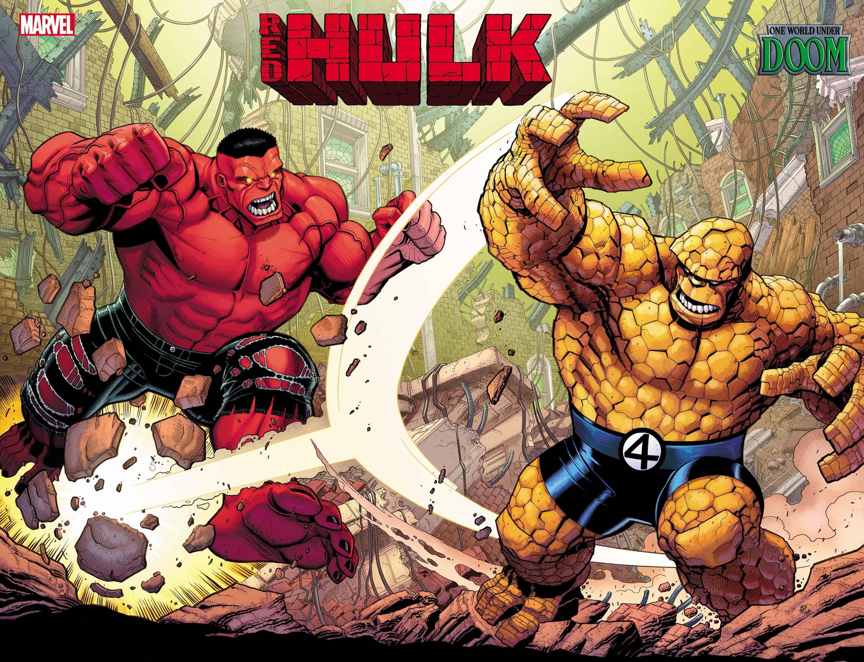 Red Hulk #2 (Nick Bradshaw Red Hulk Connect Cover) | Fresh Comics