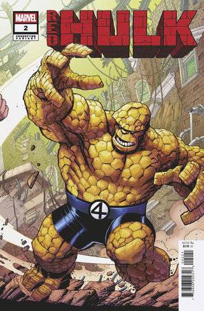 Red Hulk #2 (Nick Bradshaw Thing Connect Cover) | Fresh Comics