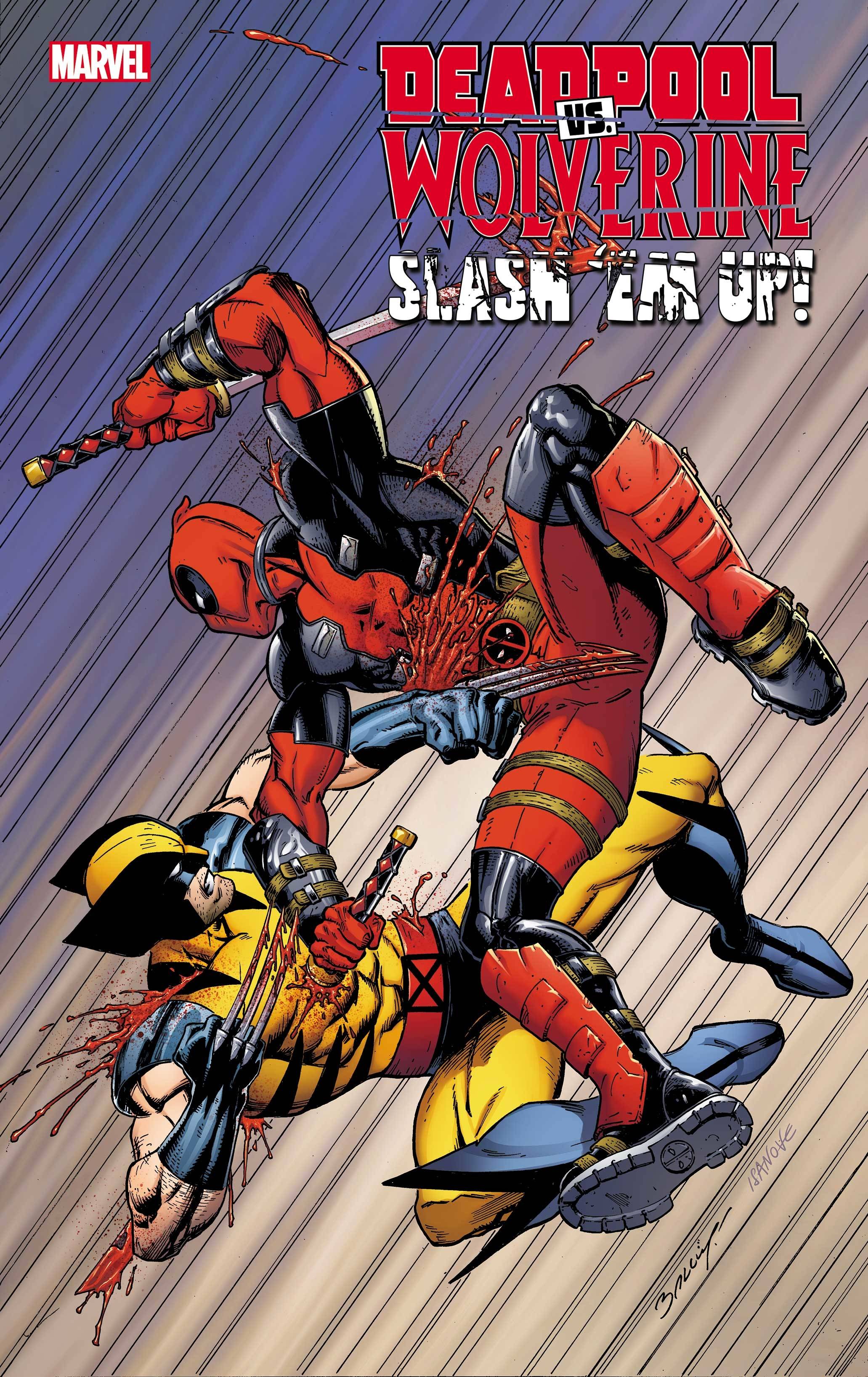 Deadpool vs. Wolverine: Slash 'Em Up! #1 (Mark Bagley Cover) | Fresh Comics