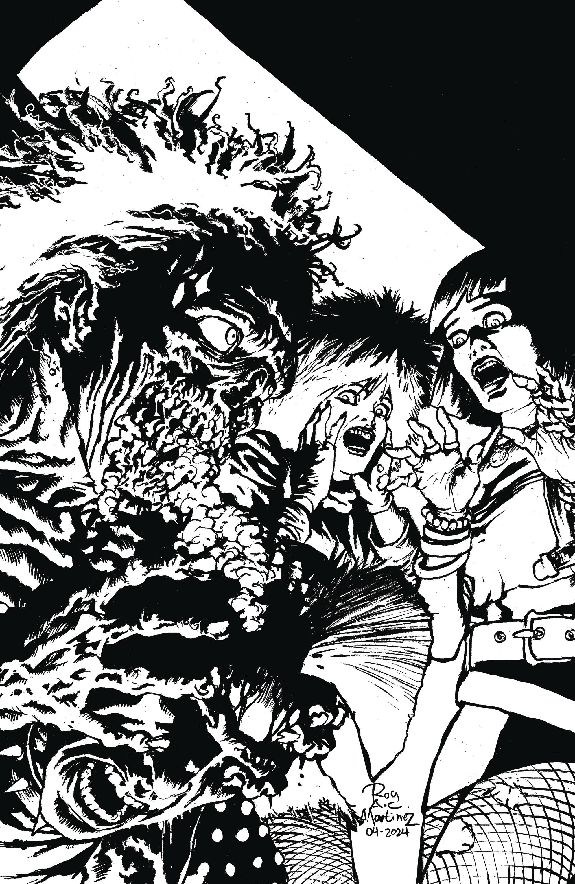 Return of the Living Dead #3 (B&W Martinez Cover) | Fresh Comics