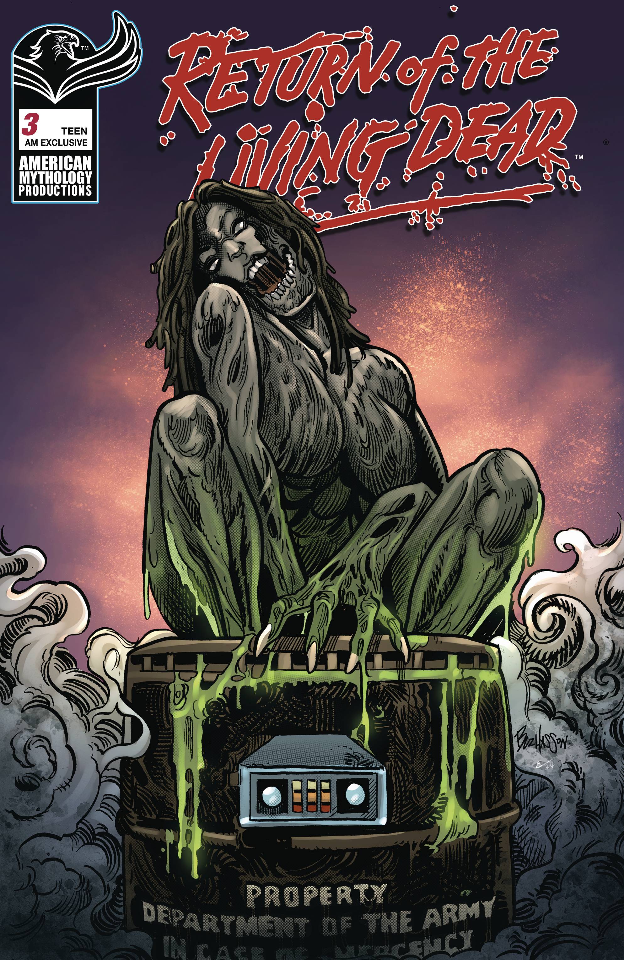 Return of the Living Dead #3 (AM Exclusive Hasson Cover) | Fresh Comics