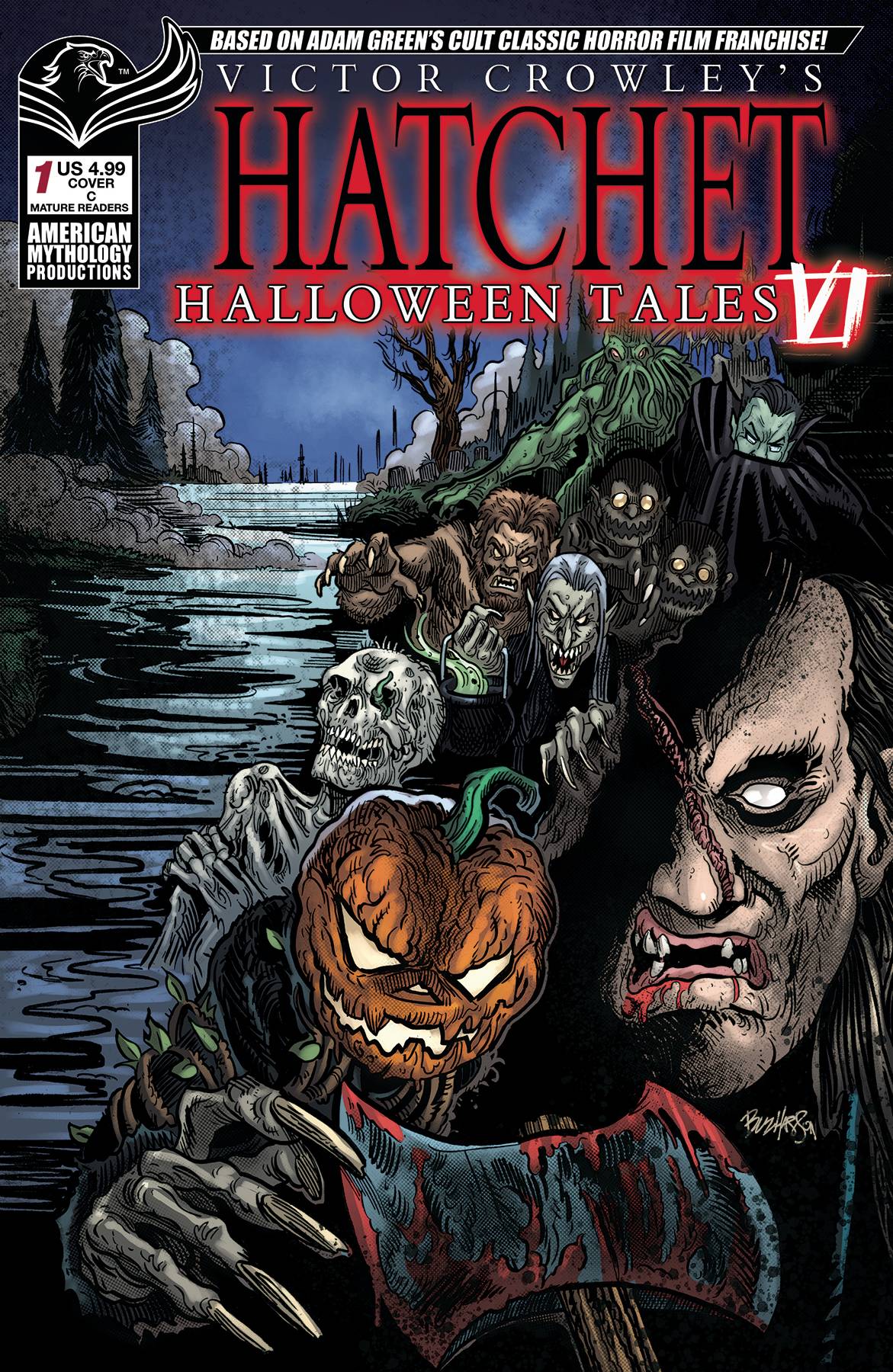 Hatchet: Halloween Tales VI #1 (Hasson Cover) | Fresh Comics