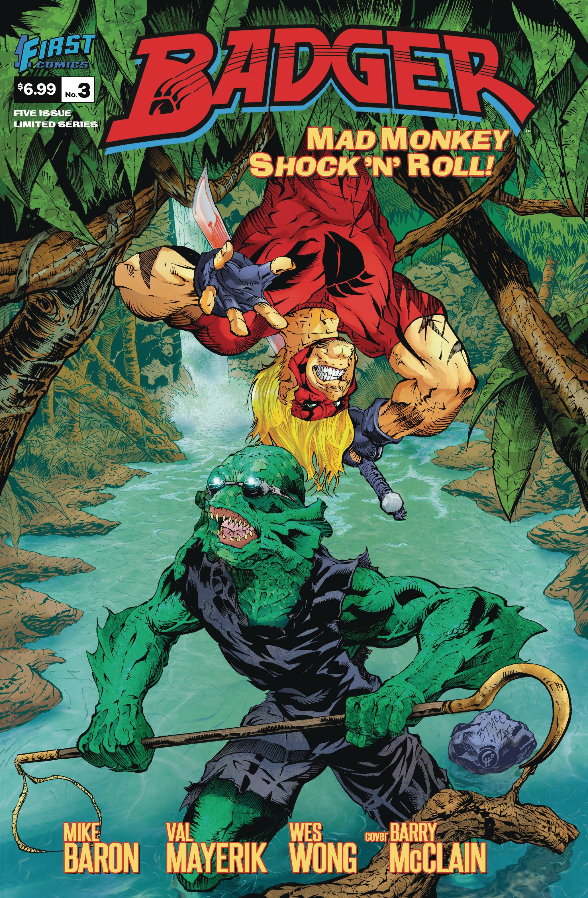 Badger: Mad Monkey Shock 'N' Roll! #3 | Fresh Comics
