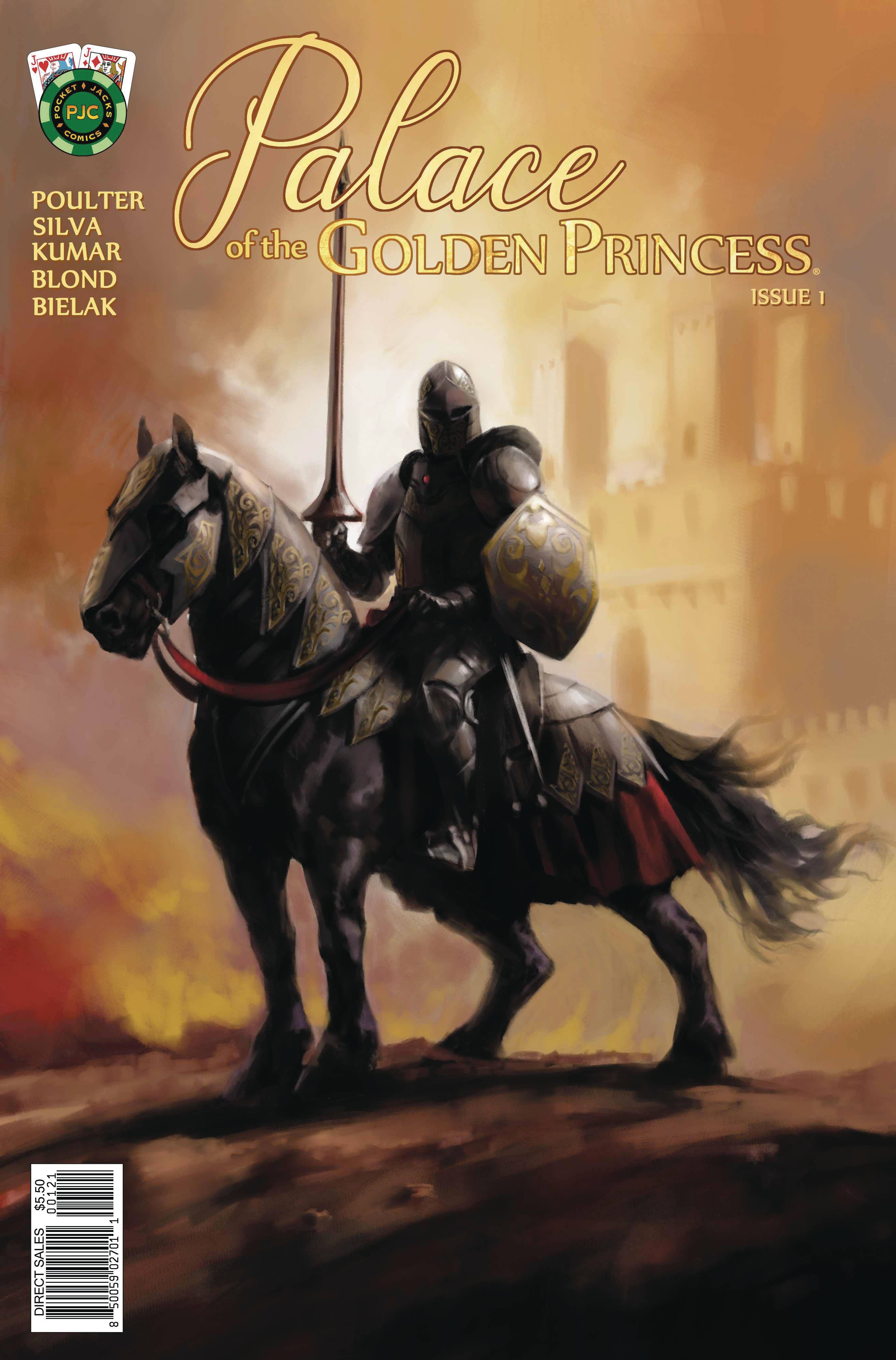 Palace of the Golden Princess #1 (Armored Knight Cover) | Fresh Comics
