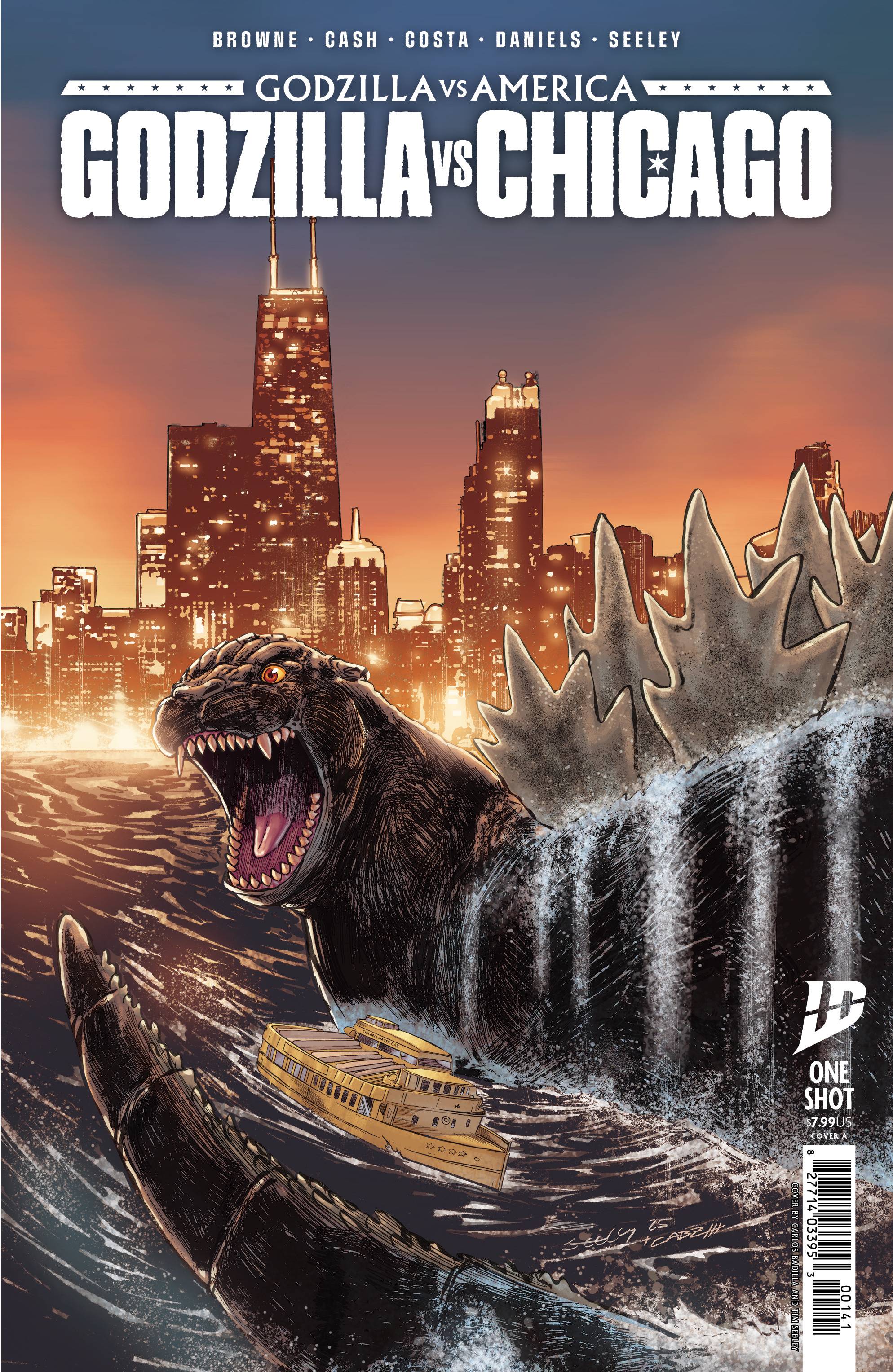 Godzilla vs. Chicago #1 (Cash 2nd Printing) | Fresh Comics