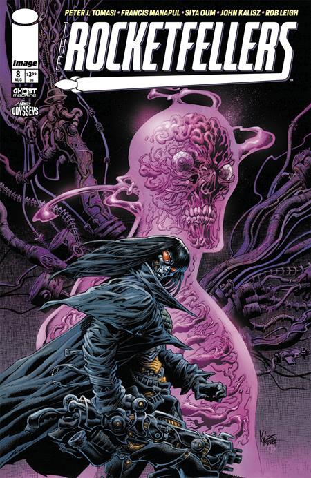 The Rocketfellers #8 (Kyle Hotz & Dan Brown Cover) | Fresh Comics