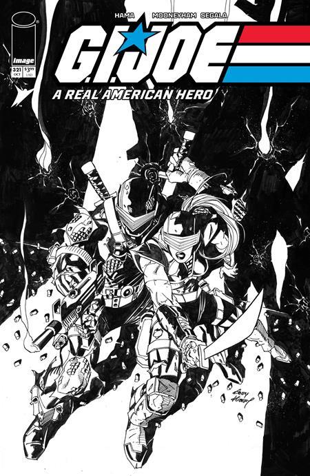 G.I. Joe: A Real American Hero #321 (Andy Kubert B&W Cover) | Fresh Comics