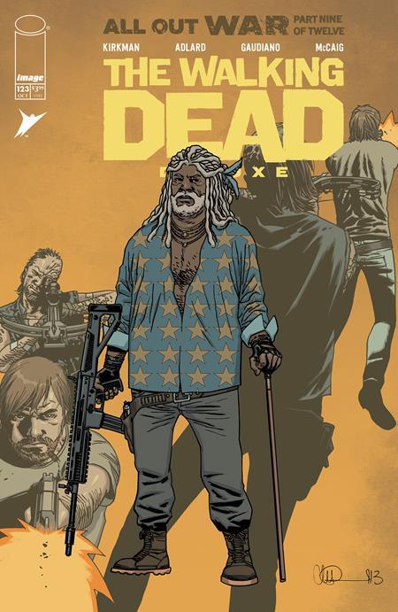 The Walking Dead Deluxe #123 (Charlie Adlard & Dave McCaig Cover ...
