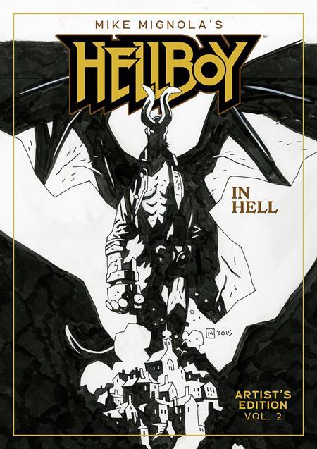 Mike Mignola's Hellboy in Hell Artist's Edition Book 2 (Mike Mignola Cover) | Fresh Comics