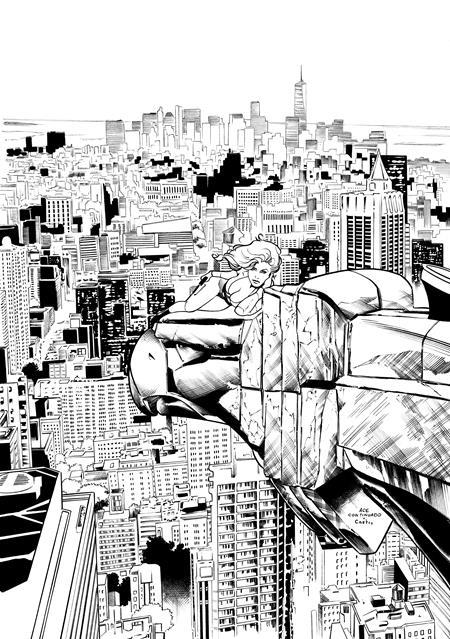 Heat Seeker: Exposed #3 (1:5 Ace Continuado Inks Cover) | Fresh Comics