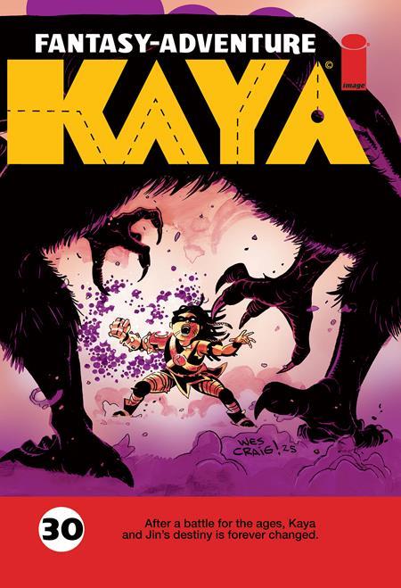 Kaya #30 (Wes Craig Cover) | Fresh Comics