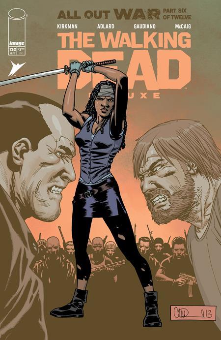 The Walking Dead Deluxe #120 (Charlie Adlard & Dave McCaig Cover ...